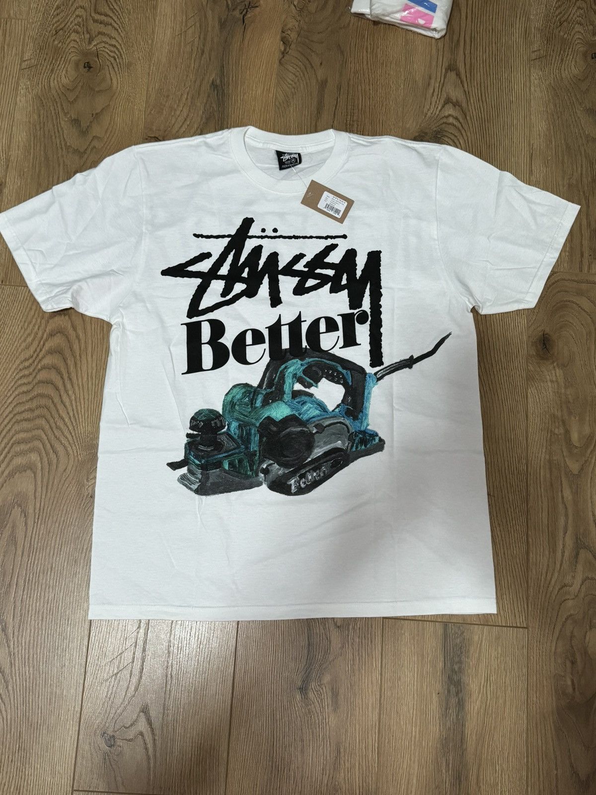 BetterTM × Stussy Stussy Better Gift Shop T Shirt | Grailed