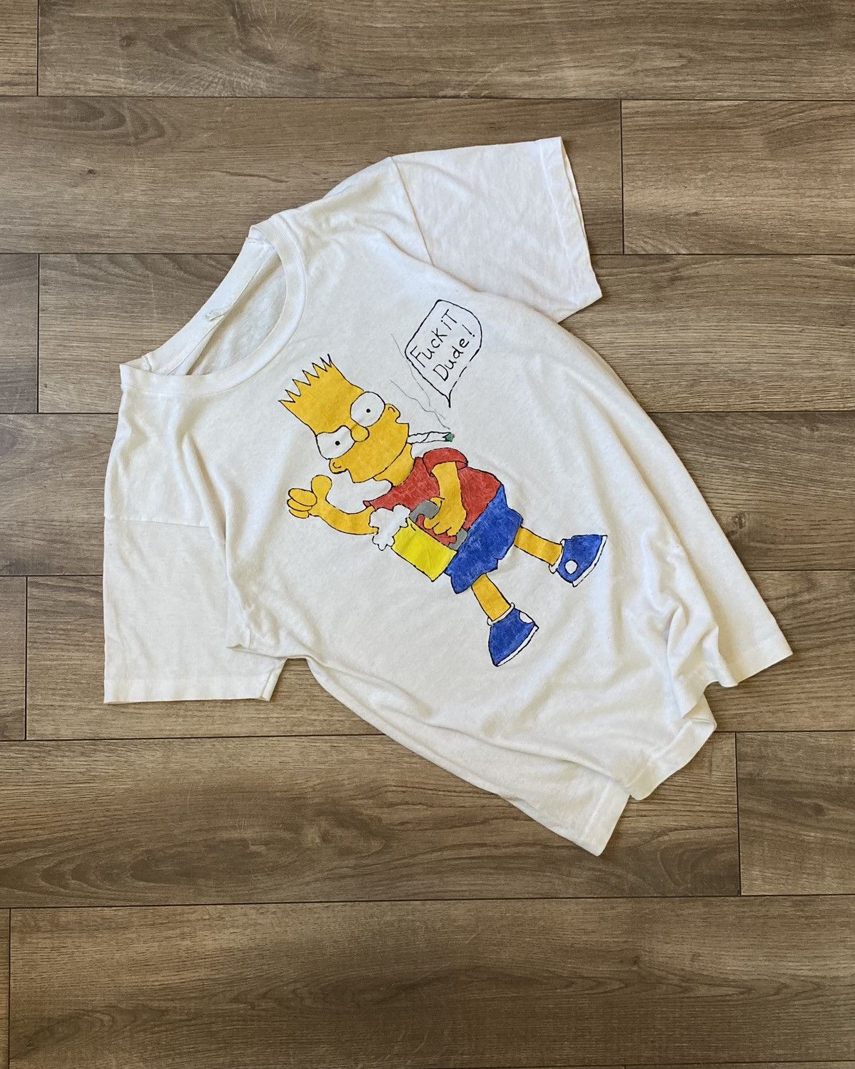 Fruit Of The Loom × The Simpsons × Vintage Vintage bart simpson t-shirt ...