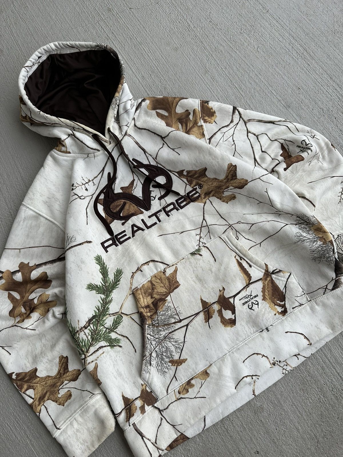 Streetwear × Vintage Vintage Real Tree Camo Hoodie | Grailed