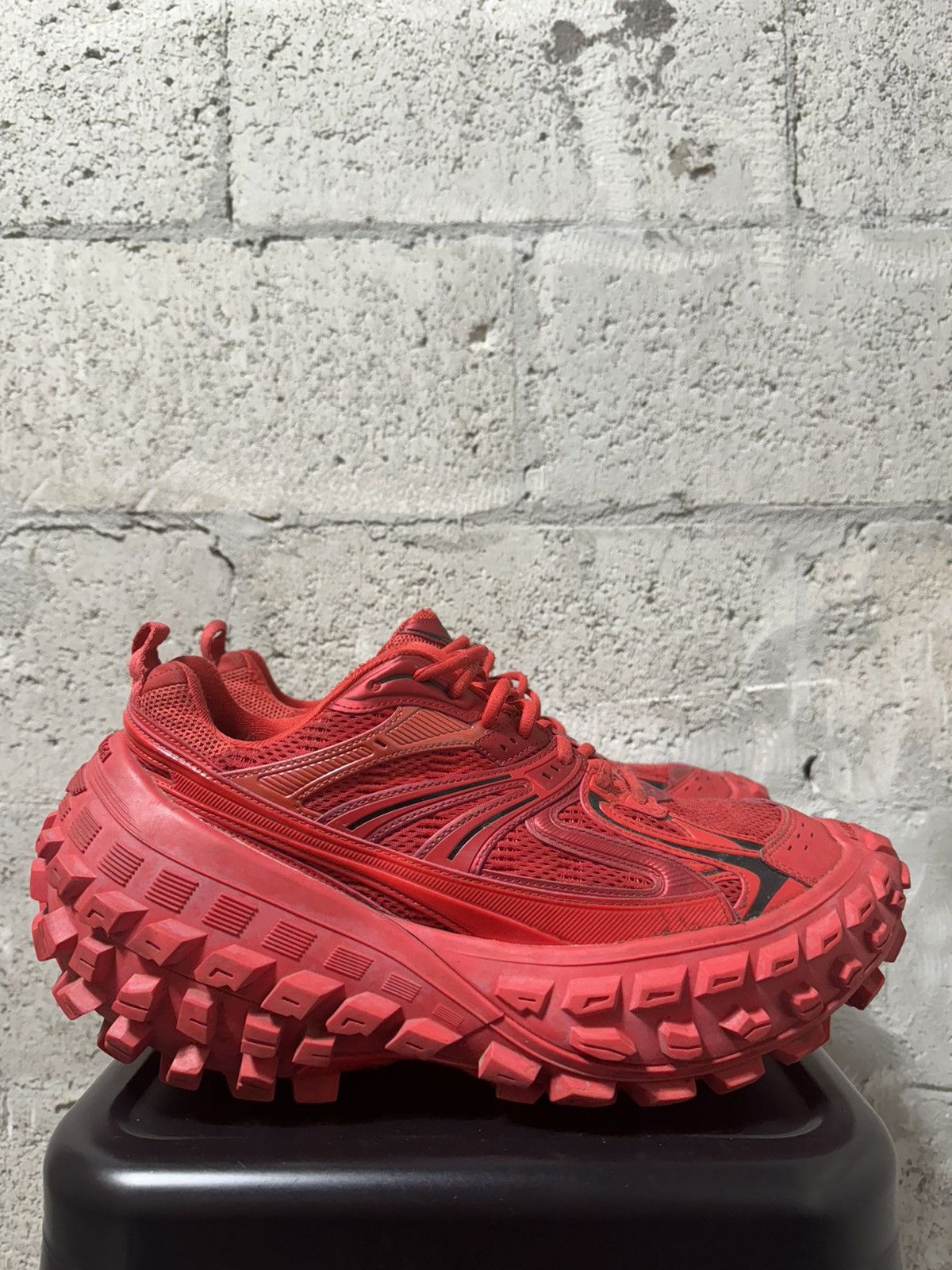 Balenciaga BALENCIAGA Defender Sneaker Red | Grailed