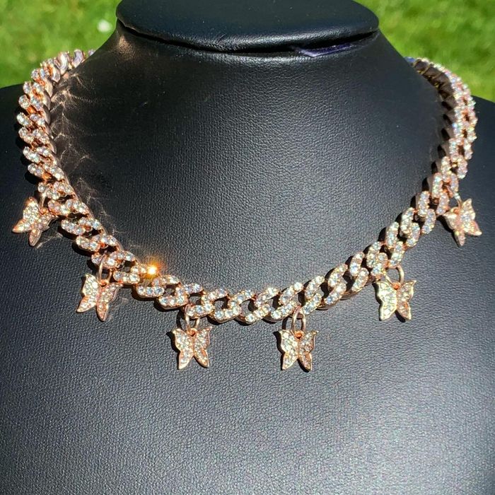 Cuban Link Chain Butterfly Chain | Cuban Link Chain | Iced Cuban Chain ...