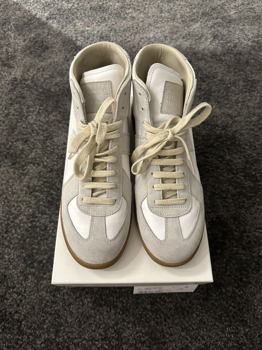 Maison Margiela Maison Margiela GAT Replica Off White High-Tops | Grailed