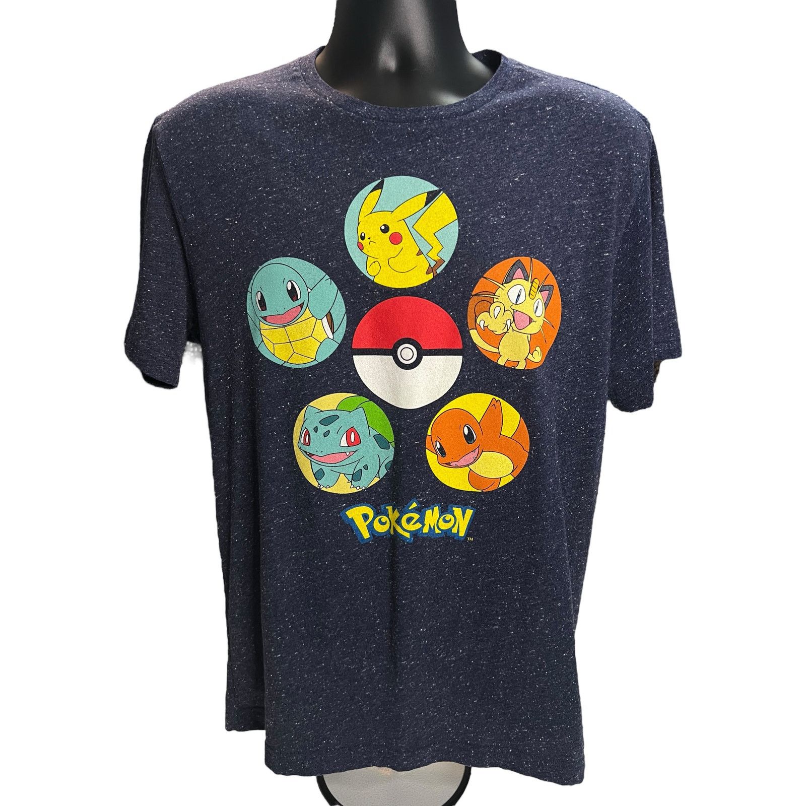 Pokemon Pokémon Graphic Tee - Pikachu, Charmander, Squirtle & More ...