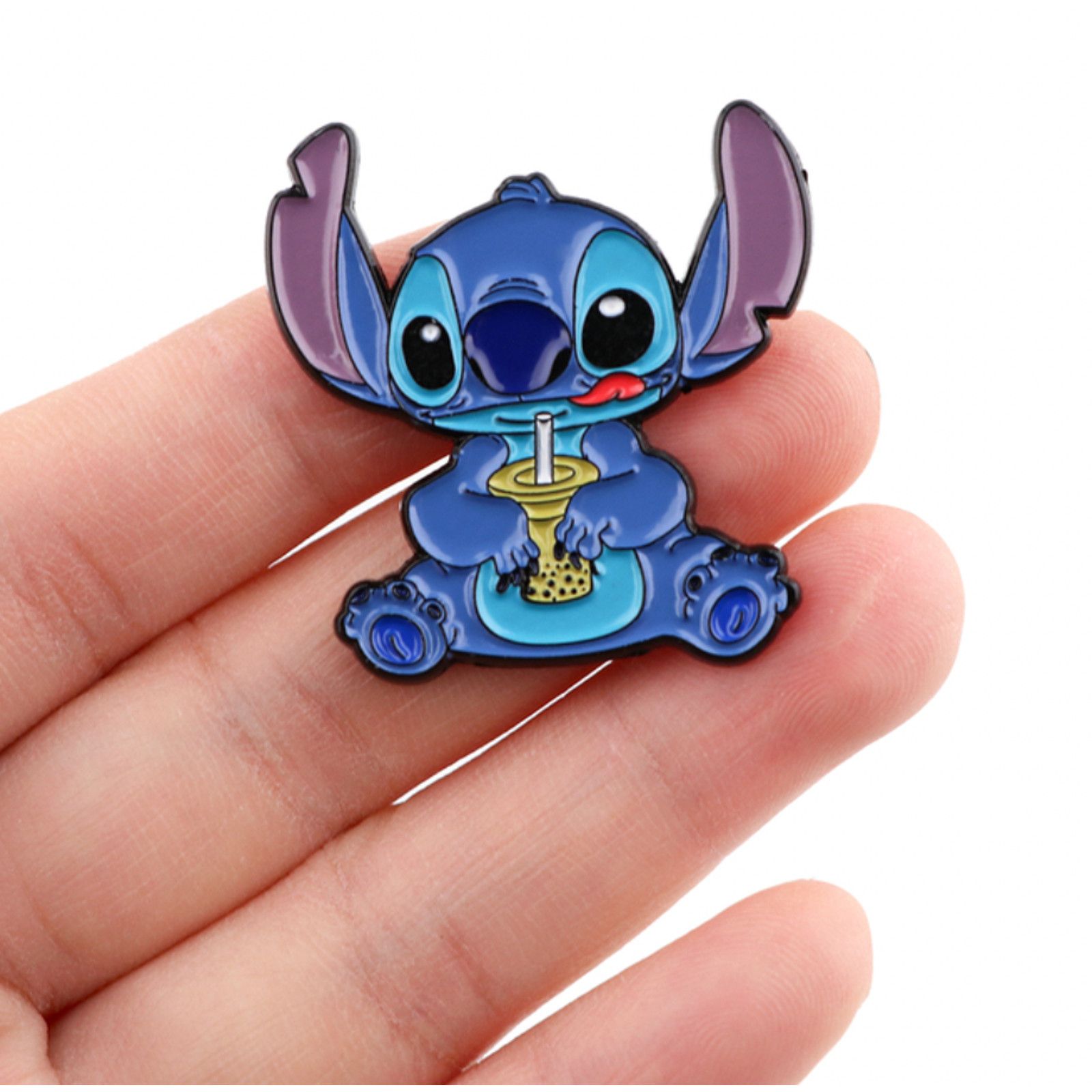 Pins Disney Lilo & Stitch Boba Stitch Enamel Pins 244-1 | Grailed