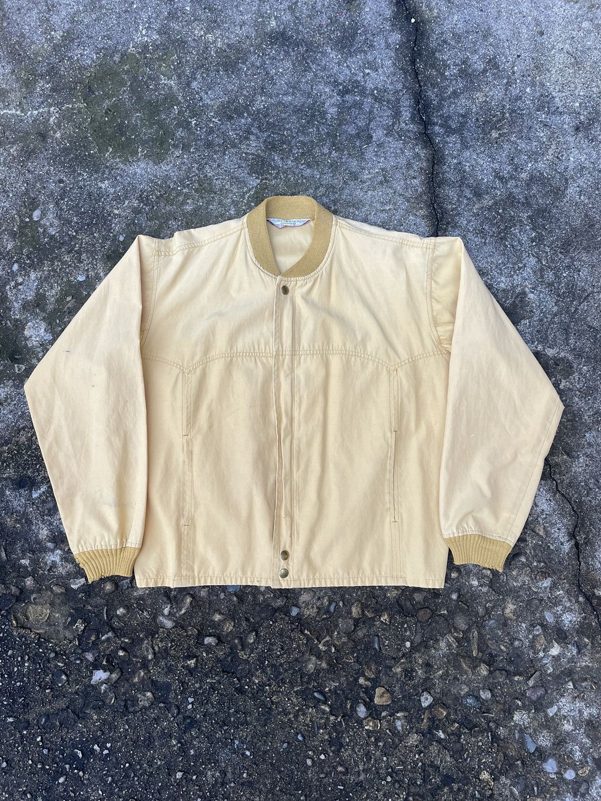 McGregor × Vintage VTG 1950’s McGregor Drizzler Jumbo Light Canvas ...