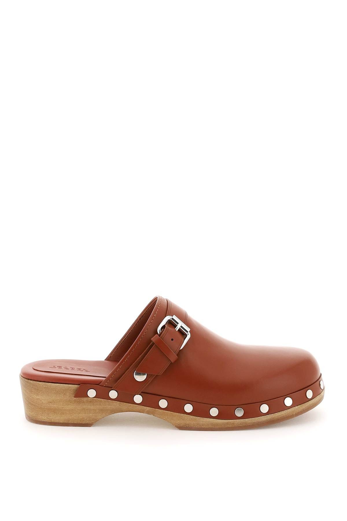 Isabel Marant Isabel marant 'thalie' leather clogs | Grailed