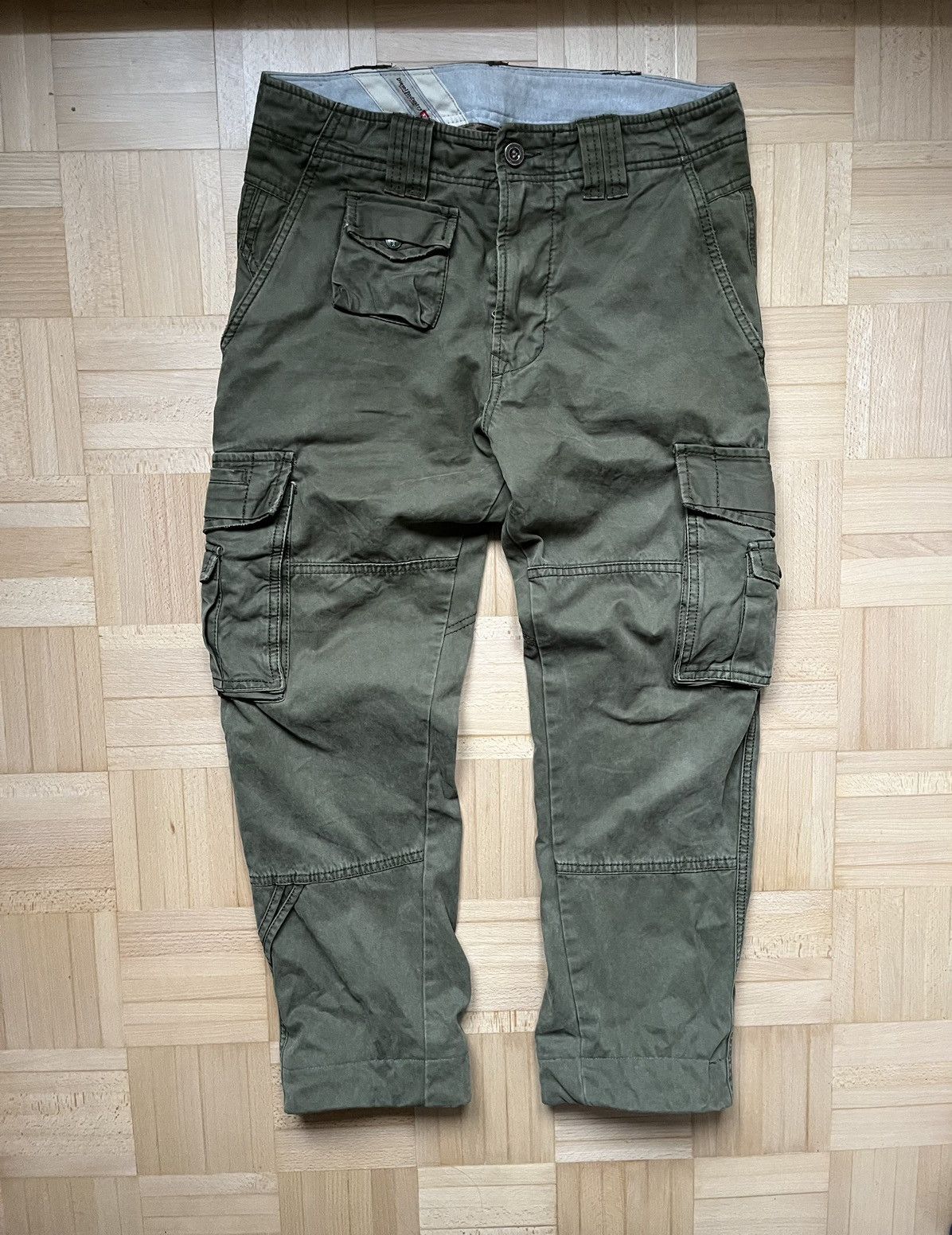 Avant Garde × Diesel × Vintage Diesel vintage cargo multipocket pants ...
