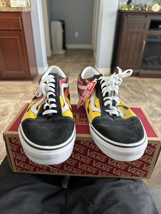 Vans Van Old School Flame | Grailed