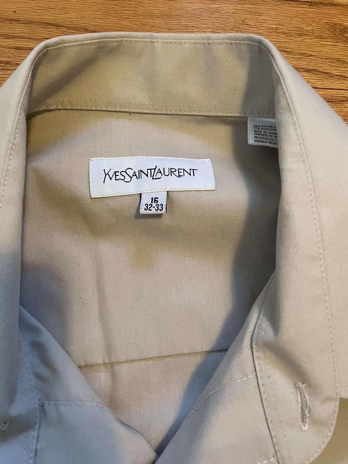 Yves Saint Laurent YSL Long Sleeve Button Up | Grailed