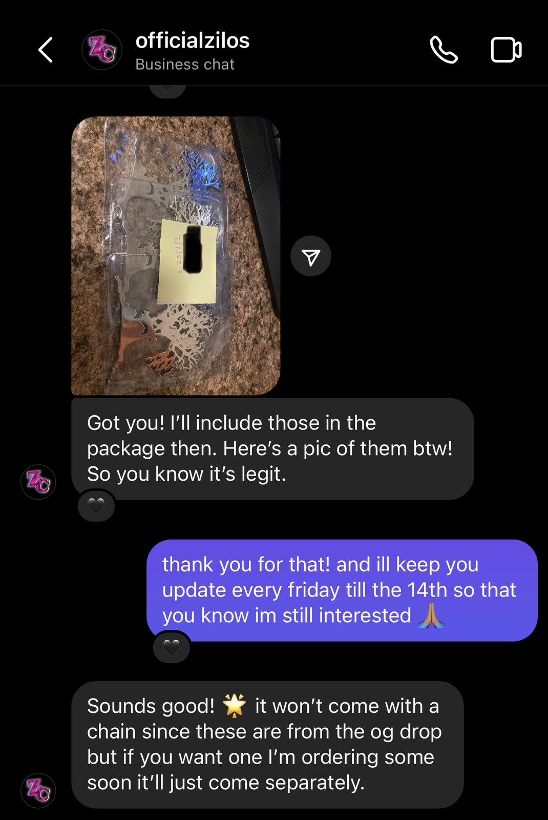 Haunted Mound Harold Chain 2021 brand new | Grailed