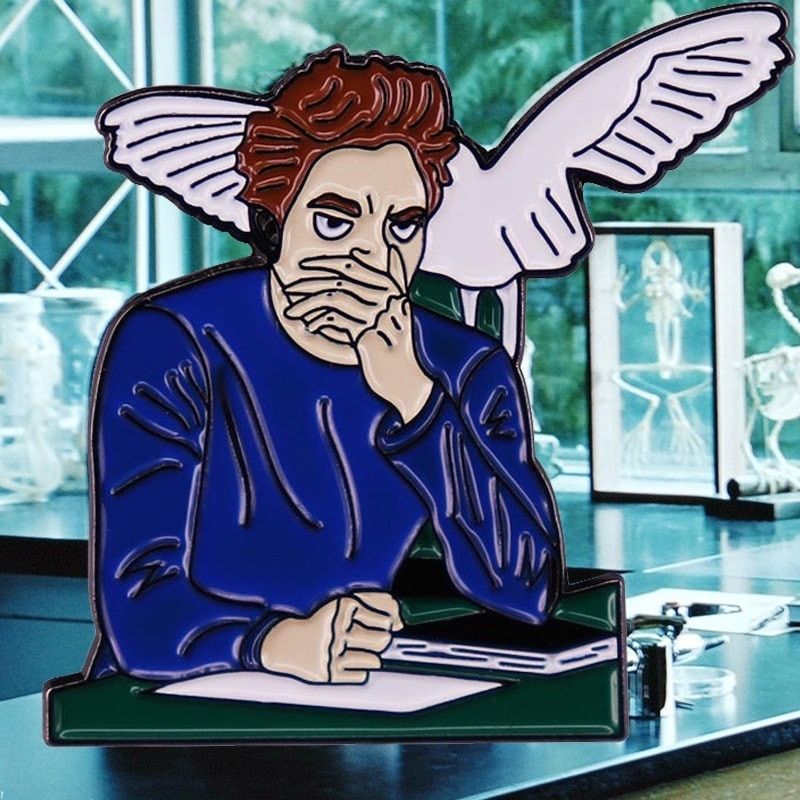 Pins Twilight Edward Midnight Su Biology Class Enamel Pin 21-2 | Grailed