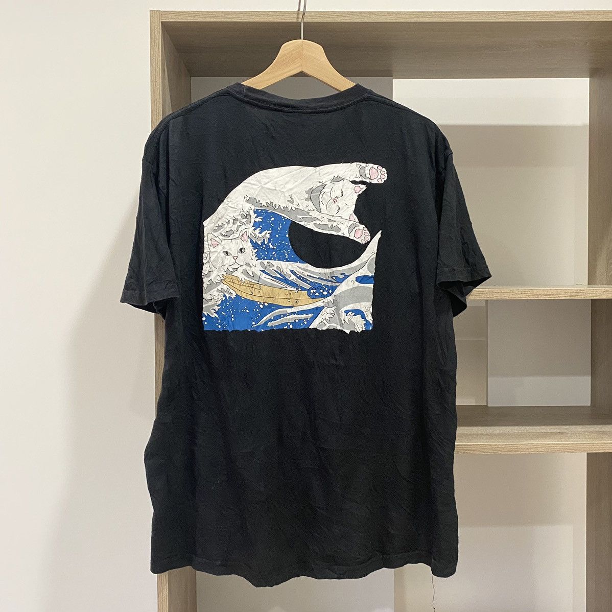 Designer × Streetwear × Tee RIPNDIP - CAT WAVE (Limited Edition) | Grailed