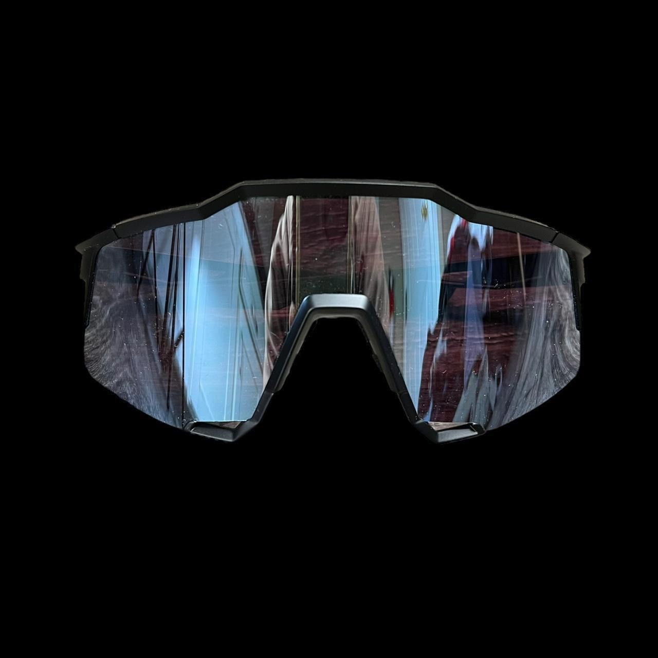 Vintage 100% Speedcraft Polarized Blue Mirror Lens Sunglasses | Grailed