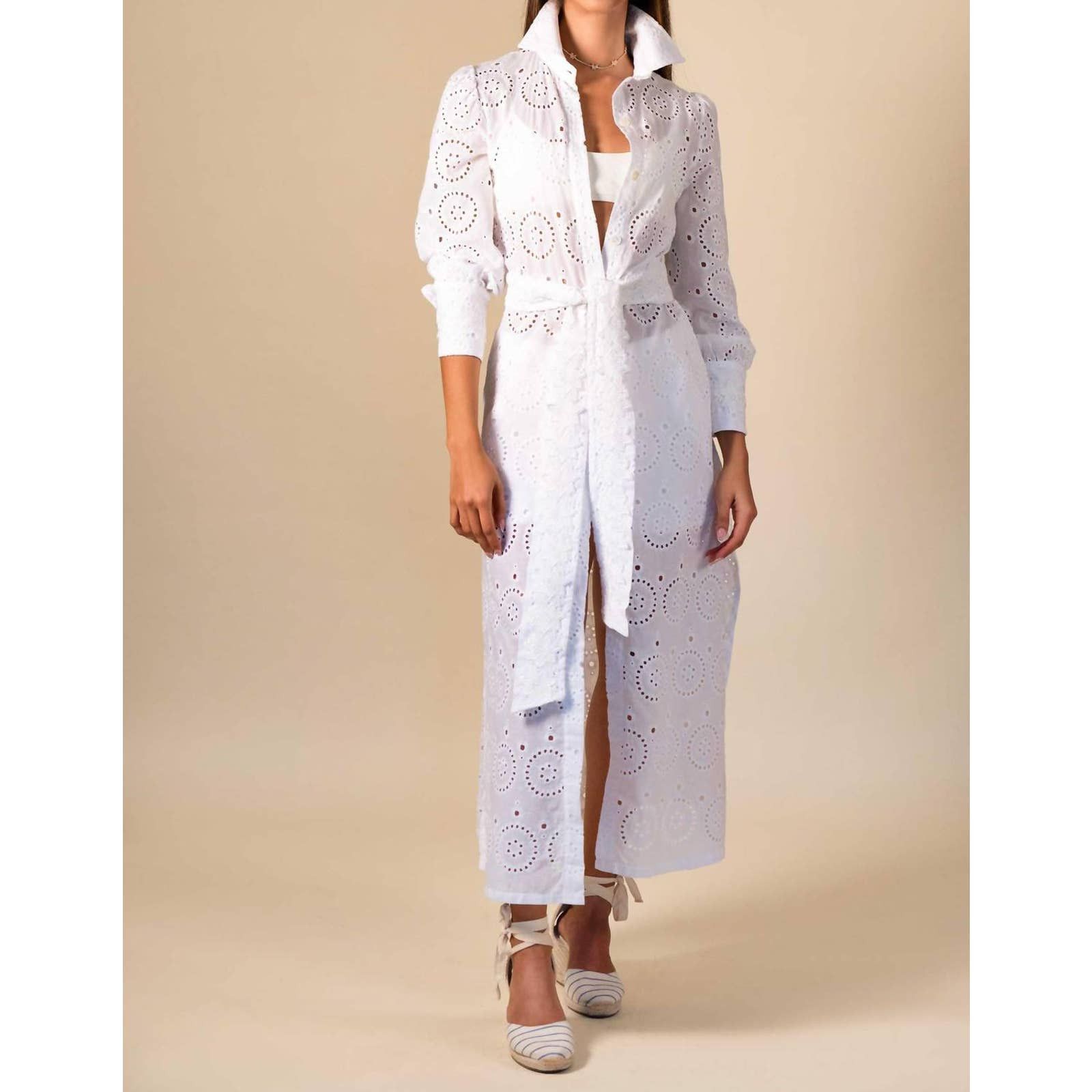 Designer ANGELA HORTON Palm Beach Dress In White | Grailed
