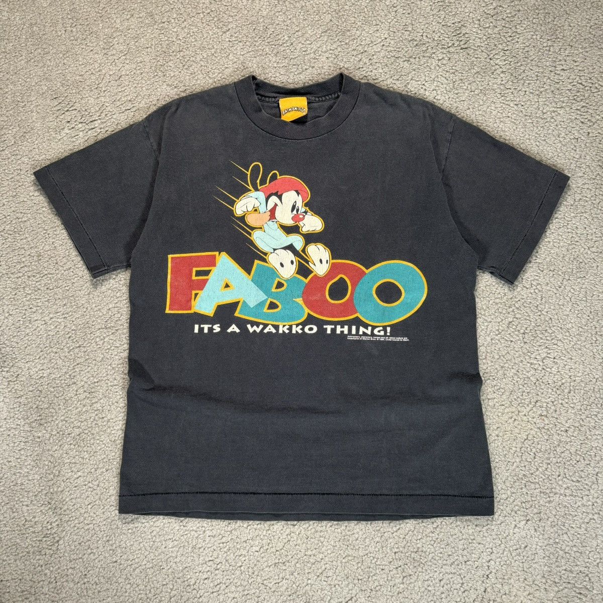 Giant × Vintage × Warner Bros VINTAGE 1994 FABOO ANIMANIACS CARTOON ...