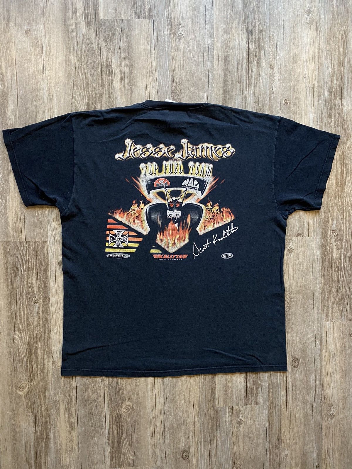 Racing × Streetwear × Vintage Vintage Y2K Jesse James Top Fuel Drag ...