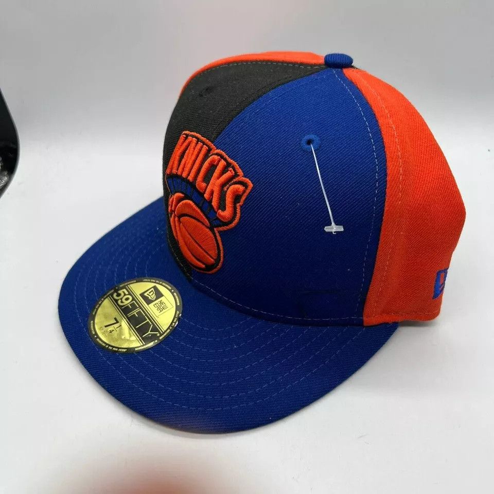 NBA × New Era New York Knicks NBA 7 1/4 Hat Snapback Cap Men | Grailed