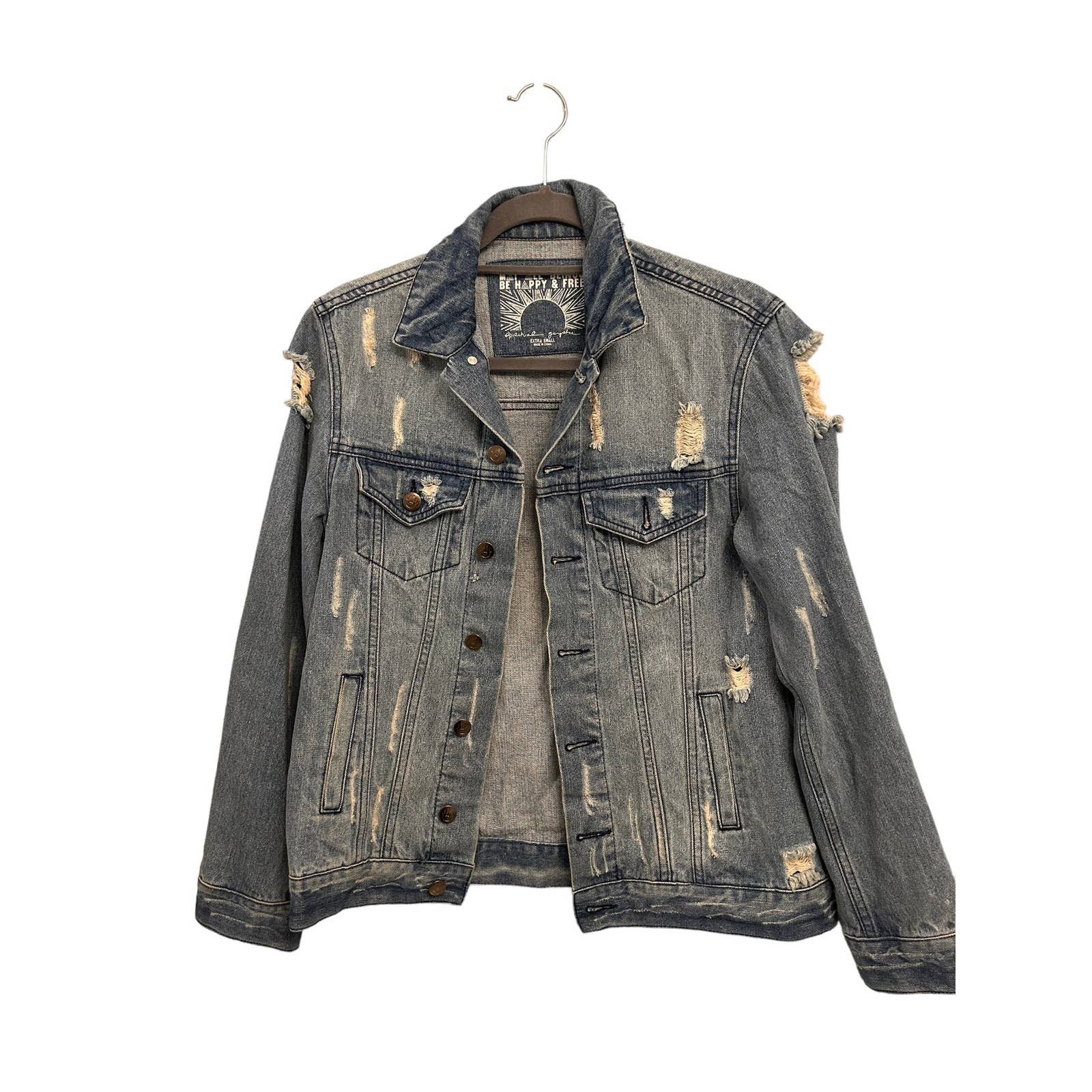 Spiritual Gangster Spiritual Gangster Jacket XS Denim Jacket “I am the ...