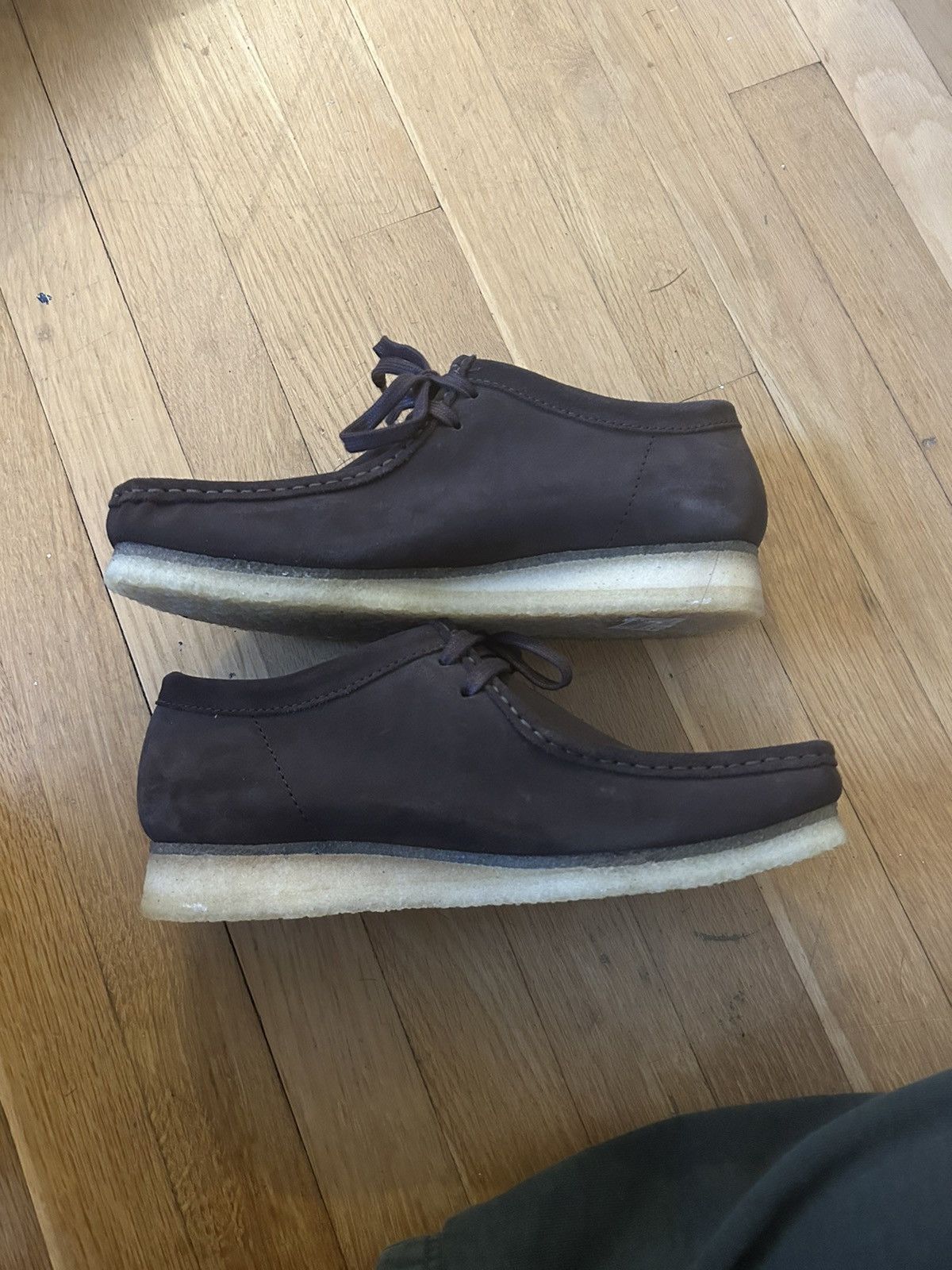 Clarks Dark Brown Suede Wallabee | Grailed