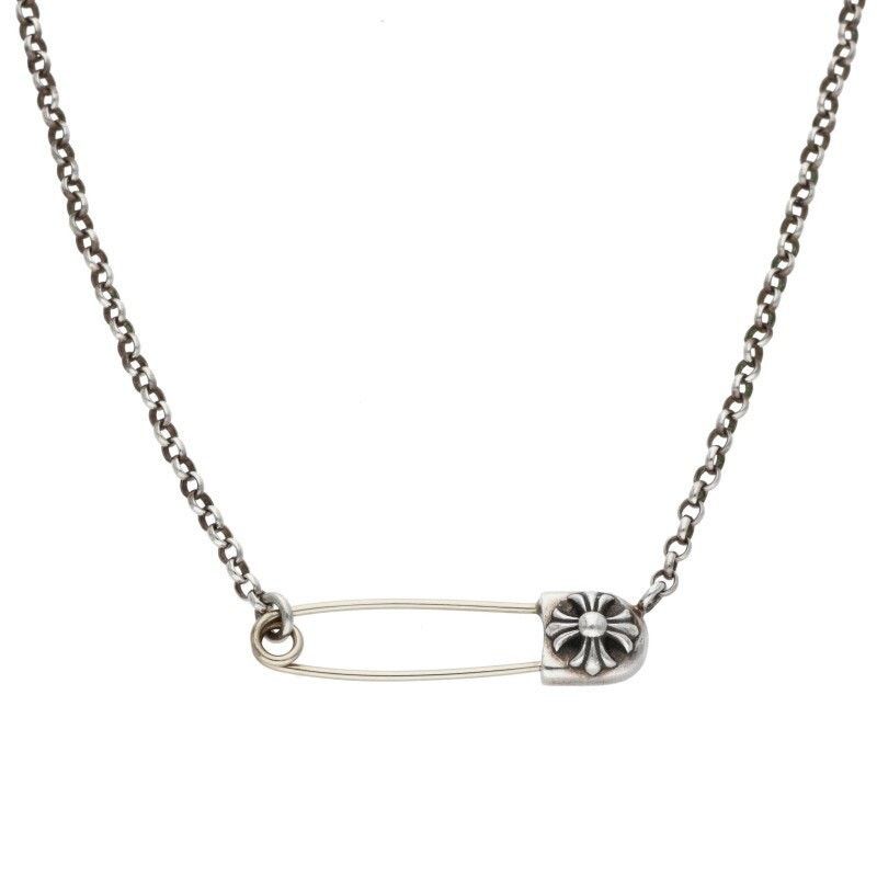 Chrome Hearts Safety Pin Necklace