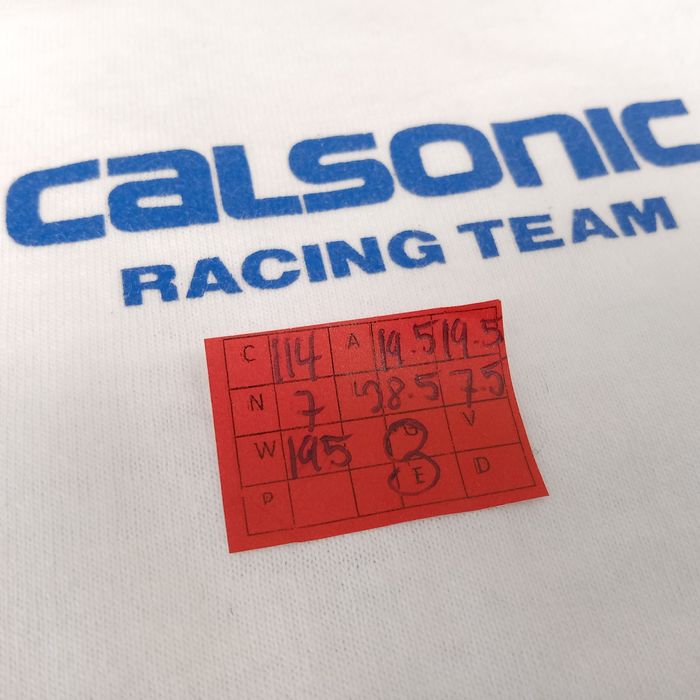 Vintage Calsonic Racing Team Motorsports Back Print Vintage Tshirt ...