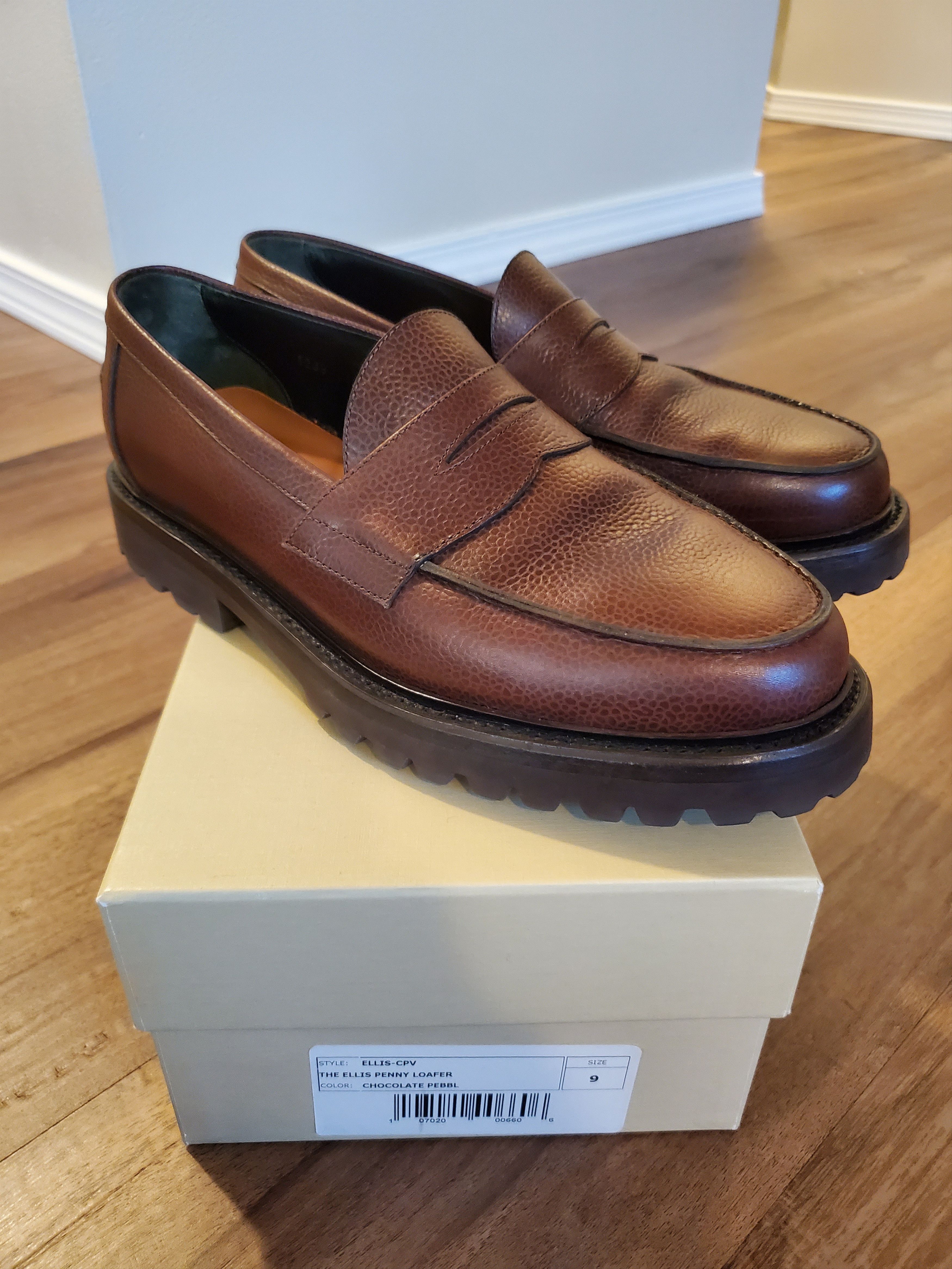 Blackstock & Weber The Ellis Penny Loafer, Vibram Lug Sole | Grailed