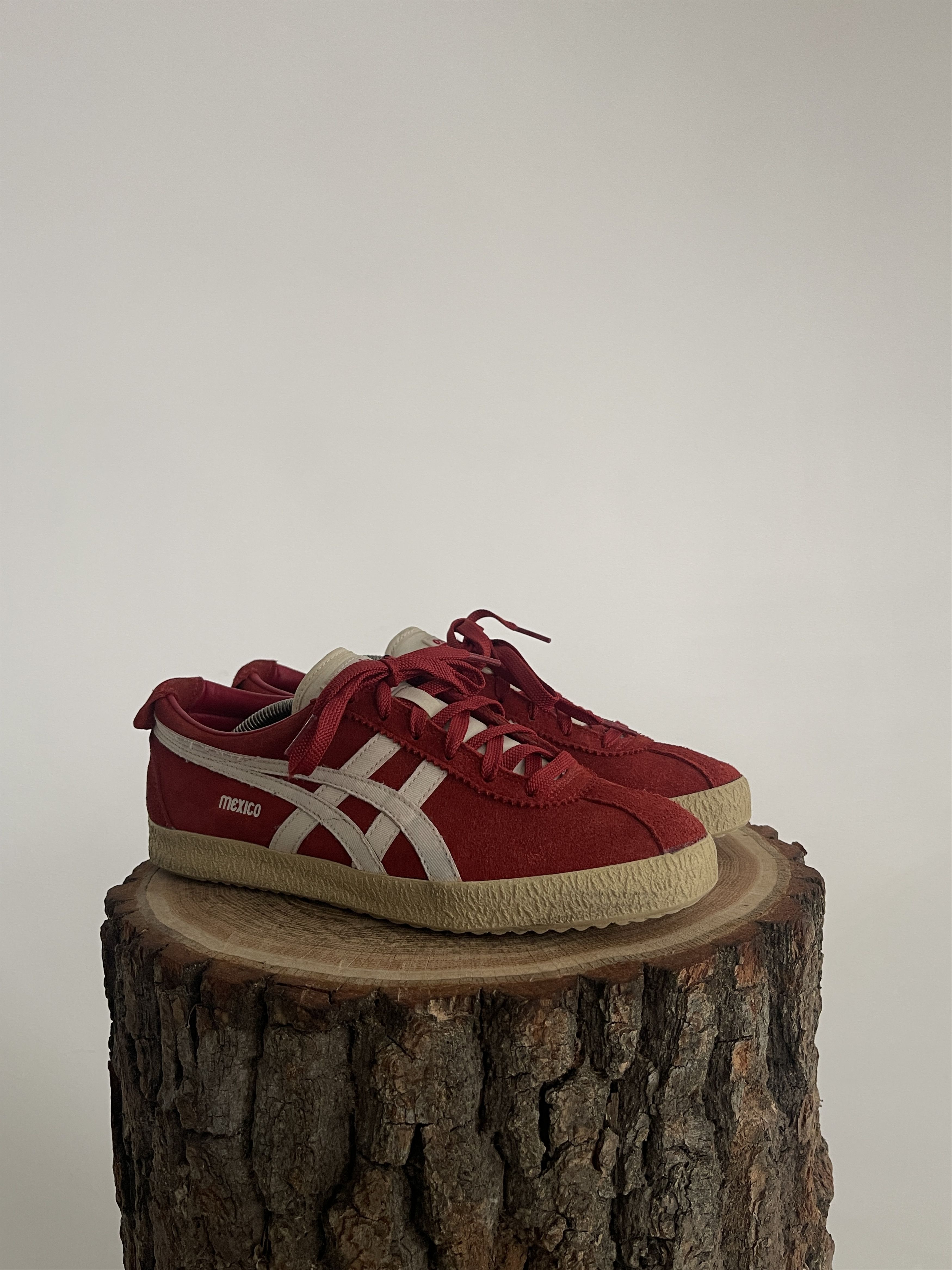 Asics × Vintage Vintage Asics Onitsuka Tiger Leather Sneakers | Grailed