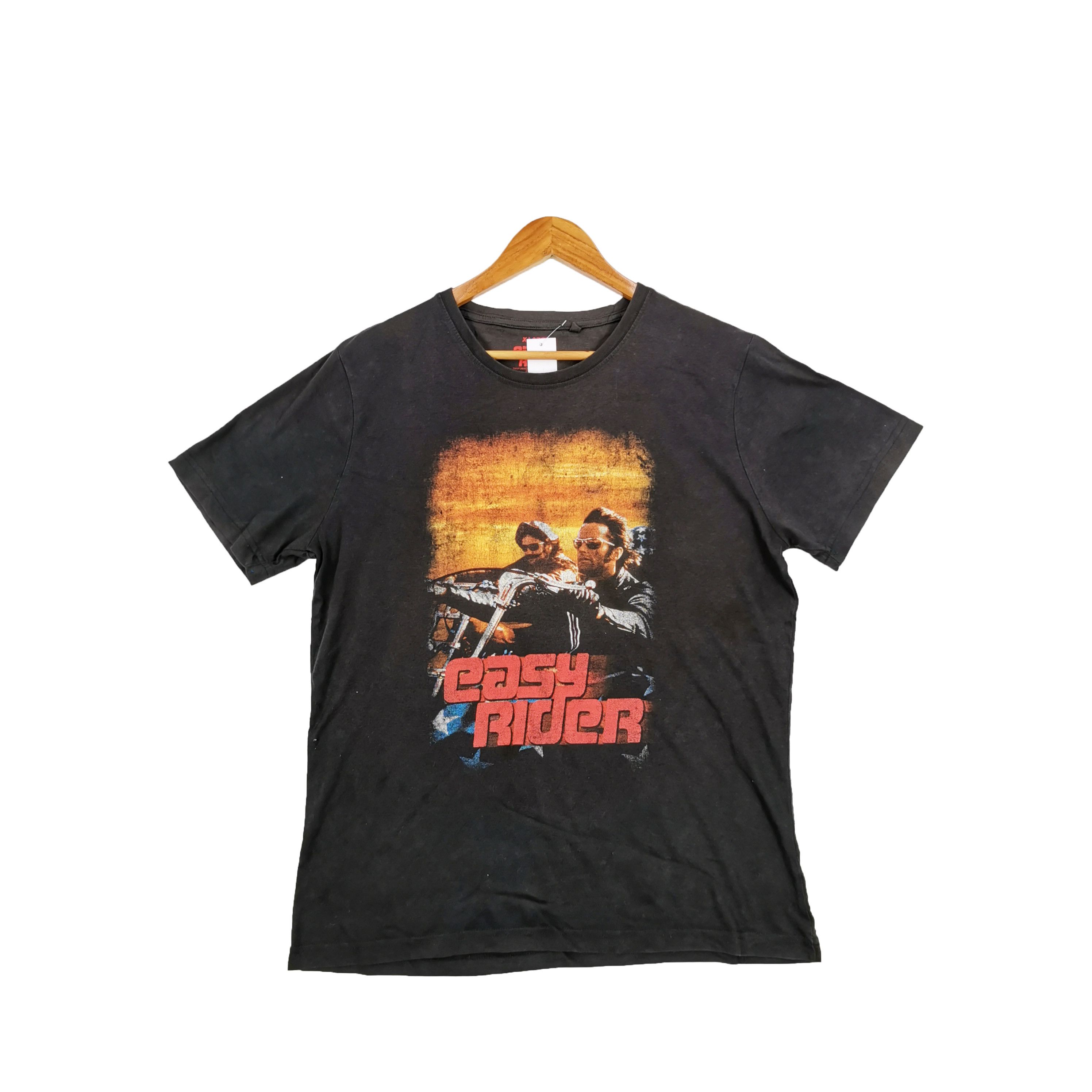 Movie Easy Rider T-Shirt Harley Davidson Schwarzenegger Movie Tee | Grailed