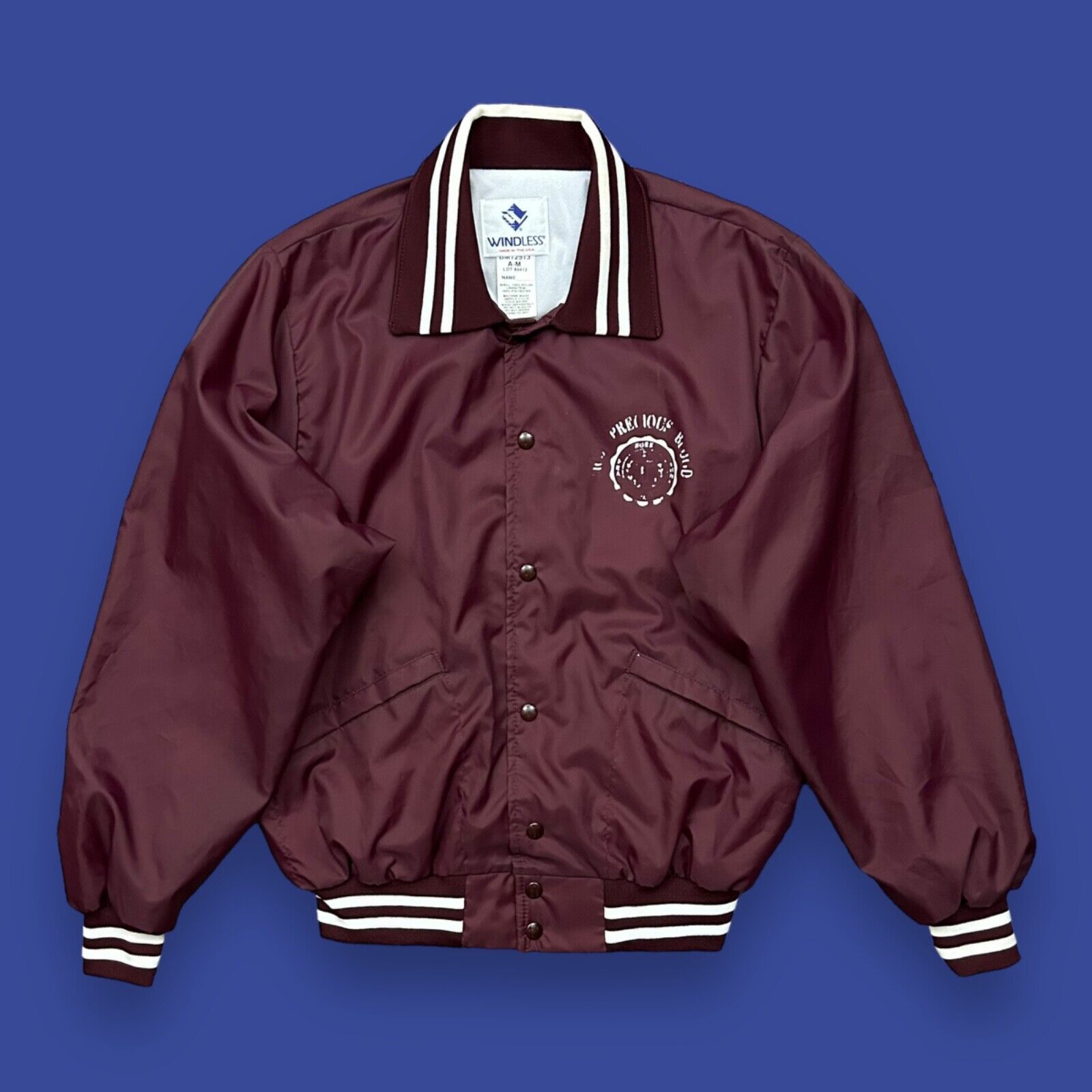 Collegiate × Varsity Jacket × Vintage Vintage Windbreaker Varsity ...
