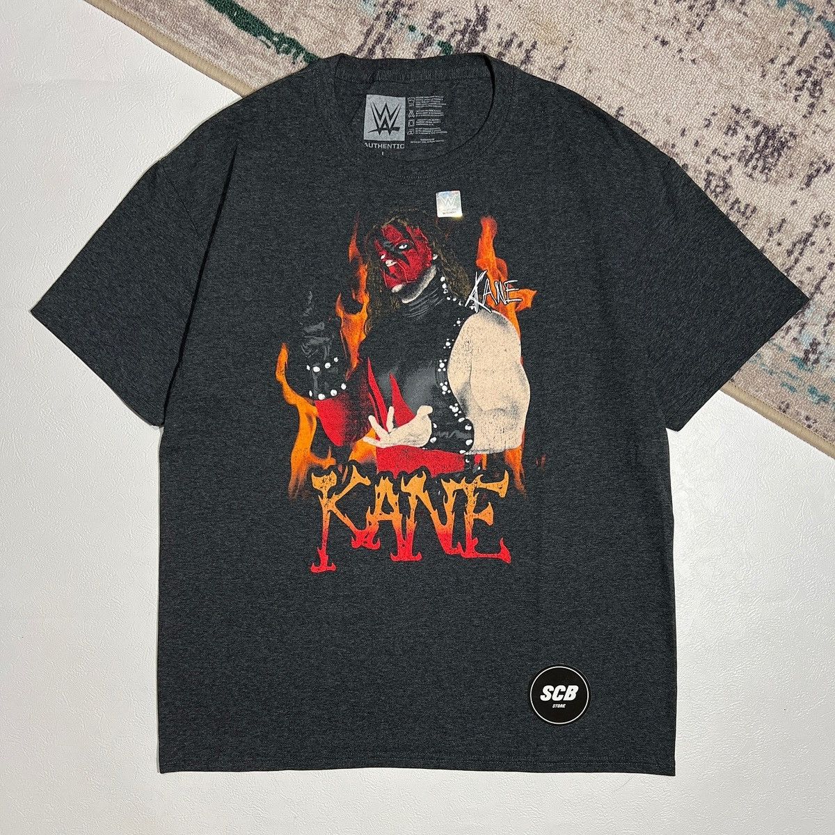 Wwf Kane legends graphic t shirt | Grailed