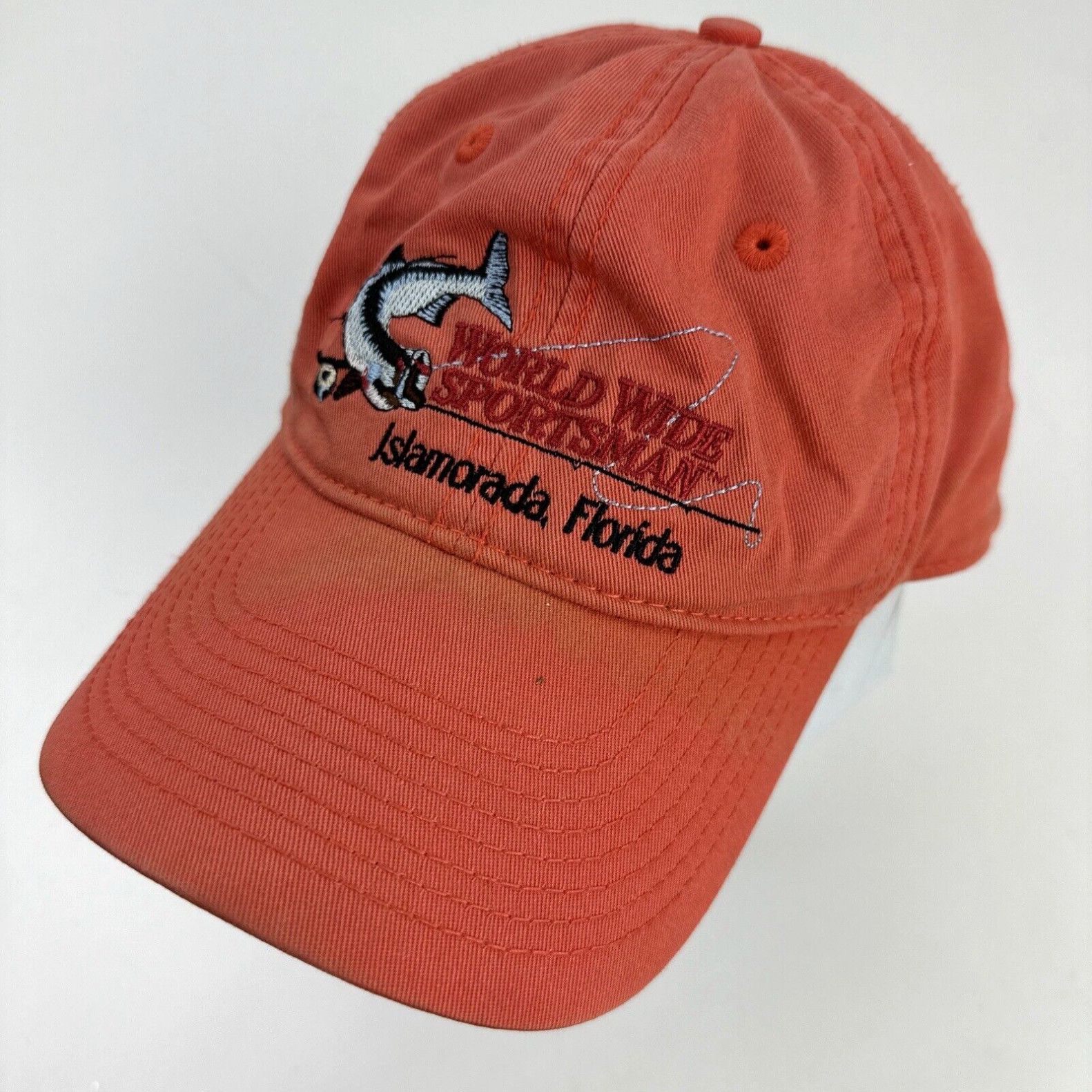 Bass Pro Shops World Wide Sportsman Islamorada Florida Ball Cap Hat ...