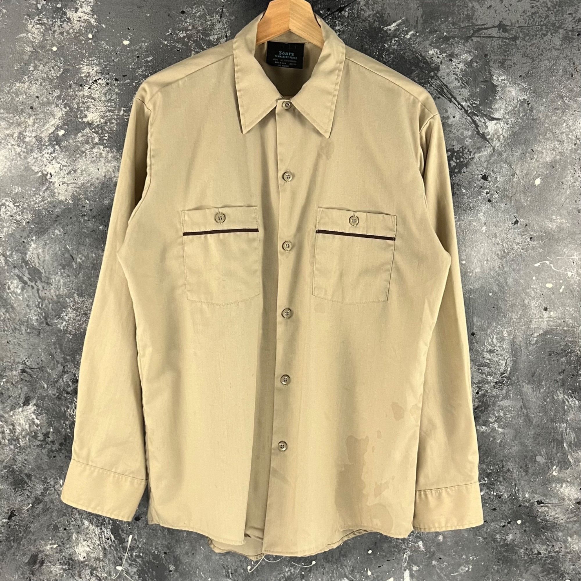 Sears × Vintage Vintage 60’s Sears work shirt | Grailed