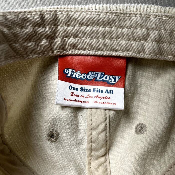 Mac Miller Dont Trip Hat Snapback Cream Corduroy Free & Easy Mac Miller ...