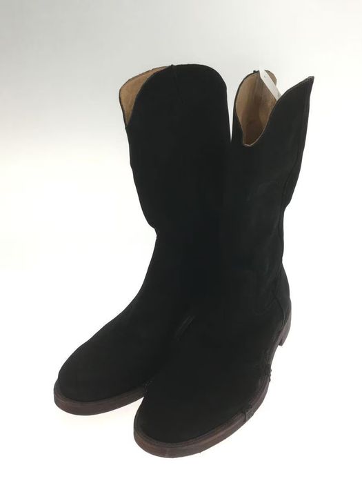 Number (N)ine AW07 Suede Western Boots | Grailed