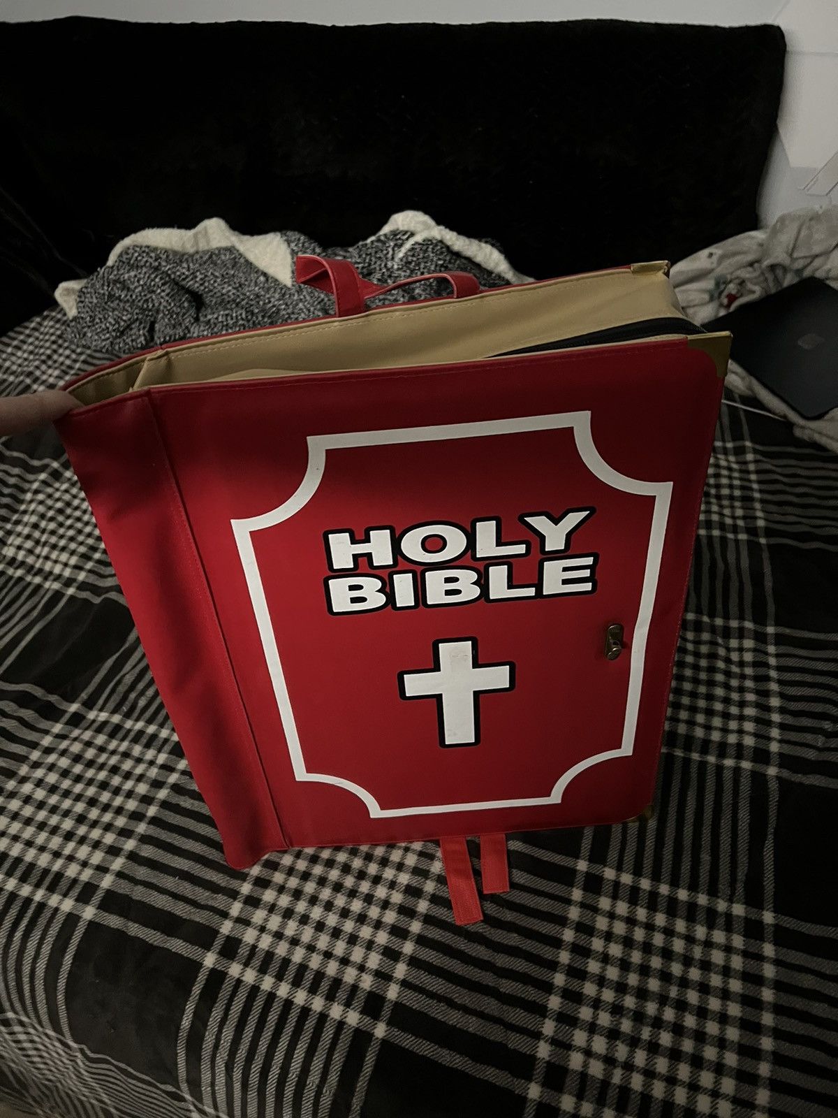 Grimykids Grimy kids holy bible backpack | Grailed