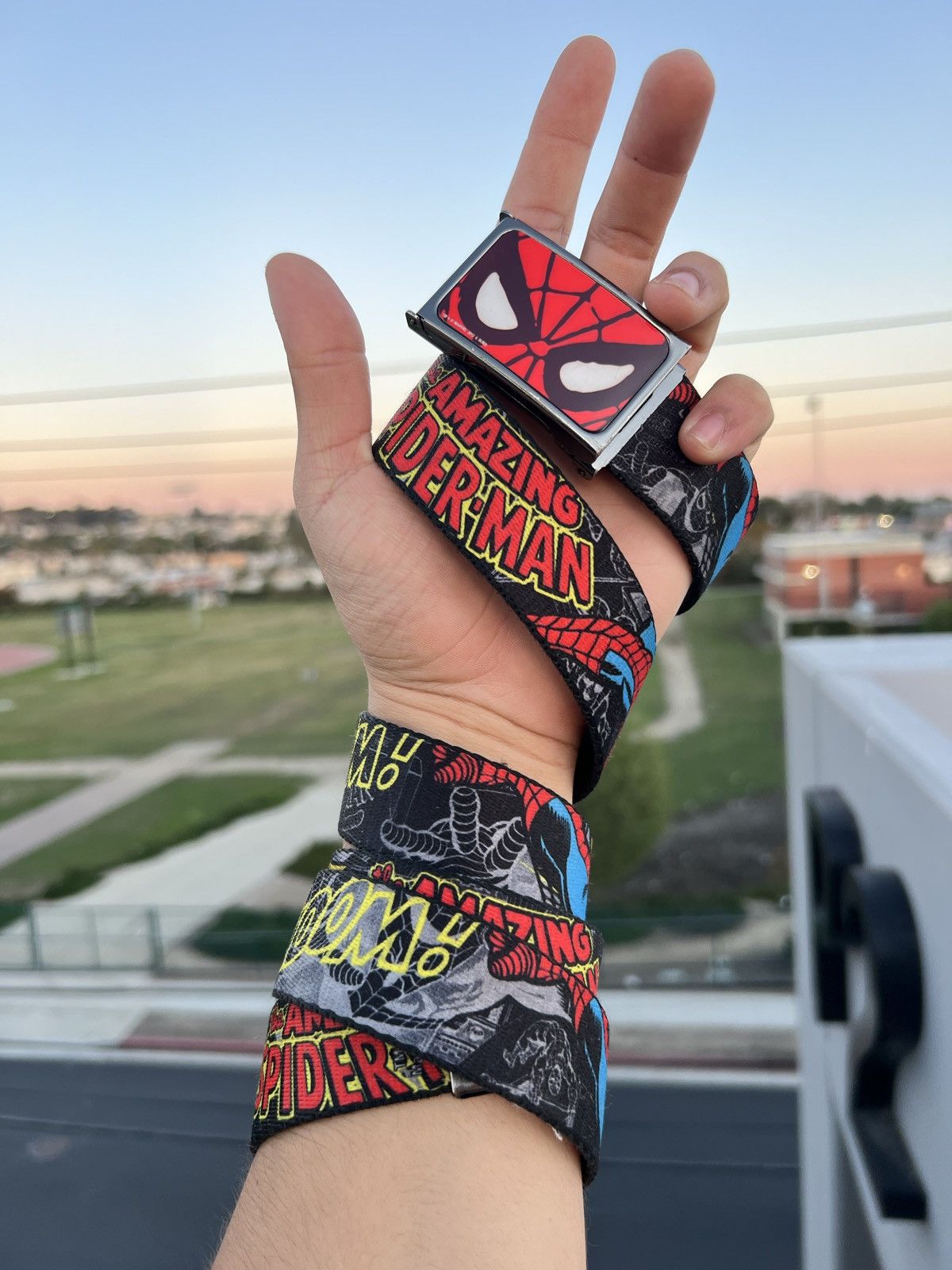 Vintage Y2K RARE Marvel The Amazing Spider-Man Belt | Grailed