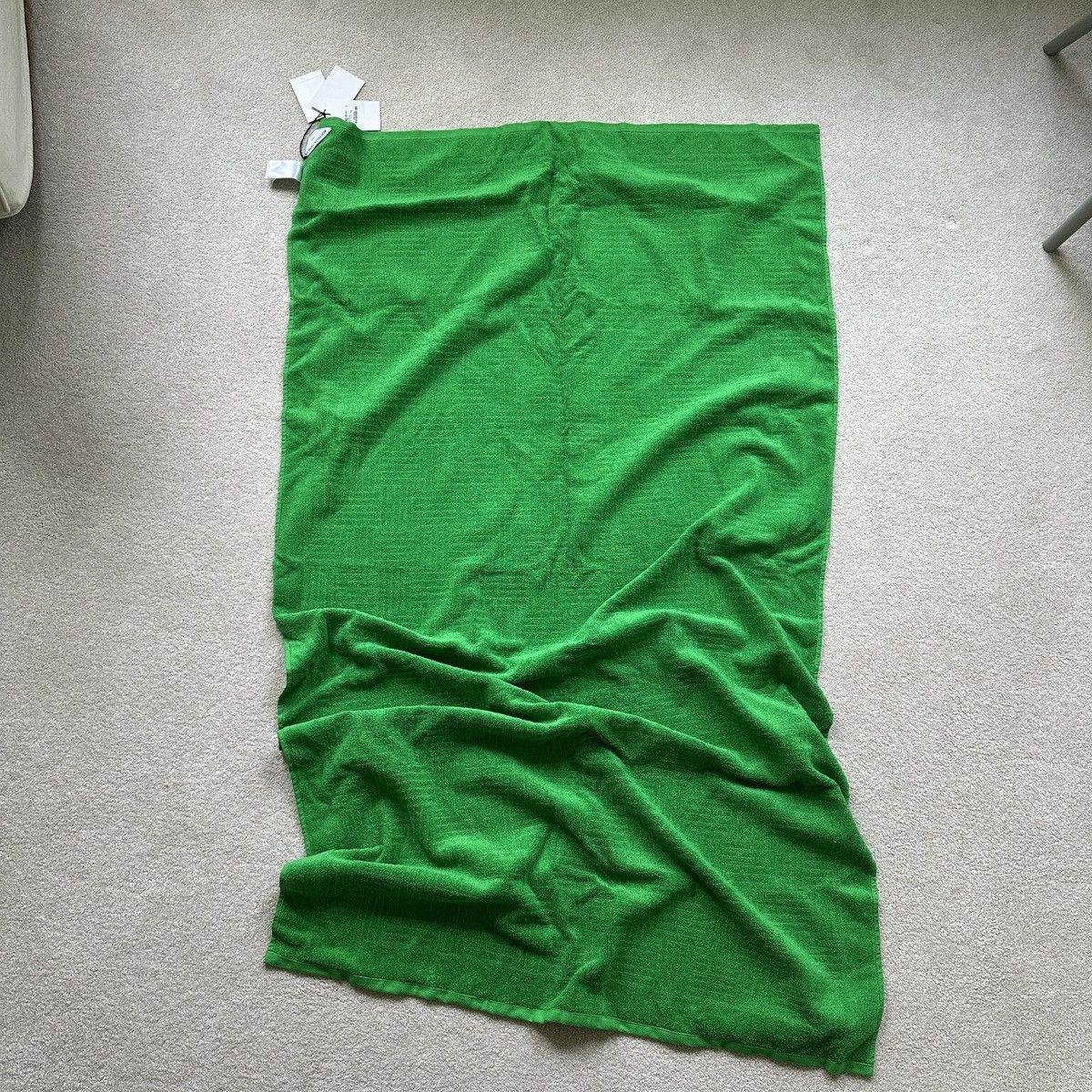 Bottega Veneta BV BEACH TOWEL IN ICONIC GREEN COLOR | Grailed