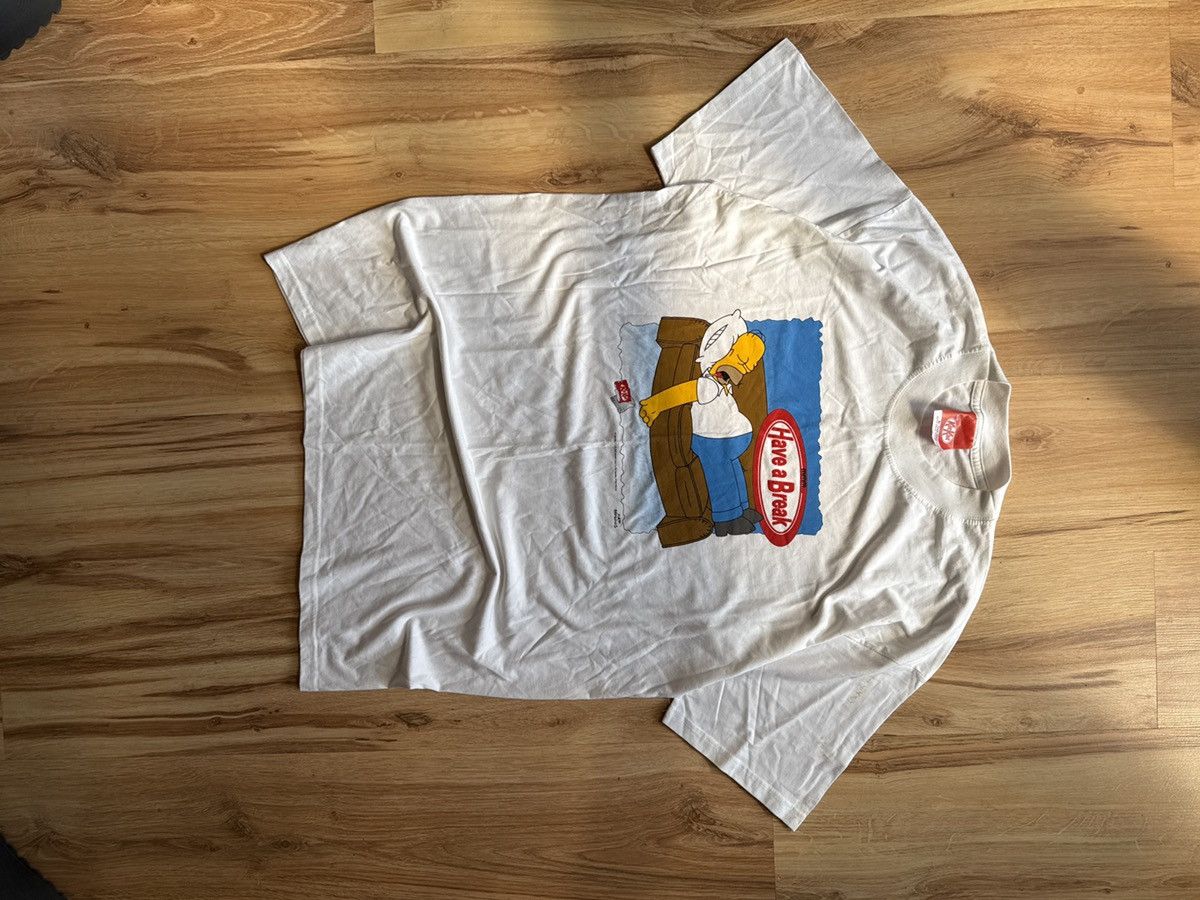 The Simpsons Vintage KitKat collab 2000 the simpsons | Grailed