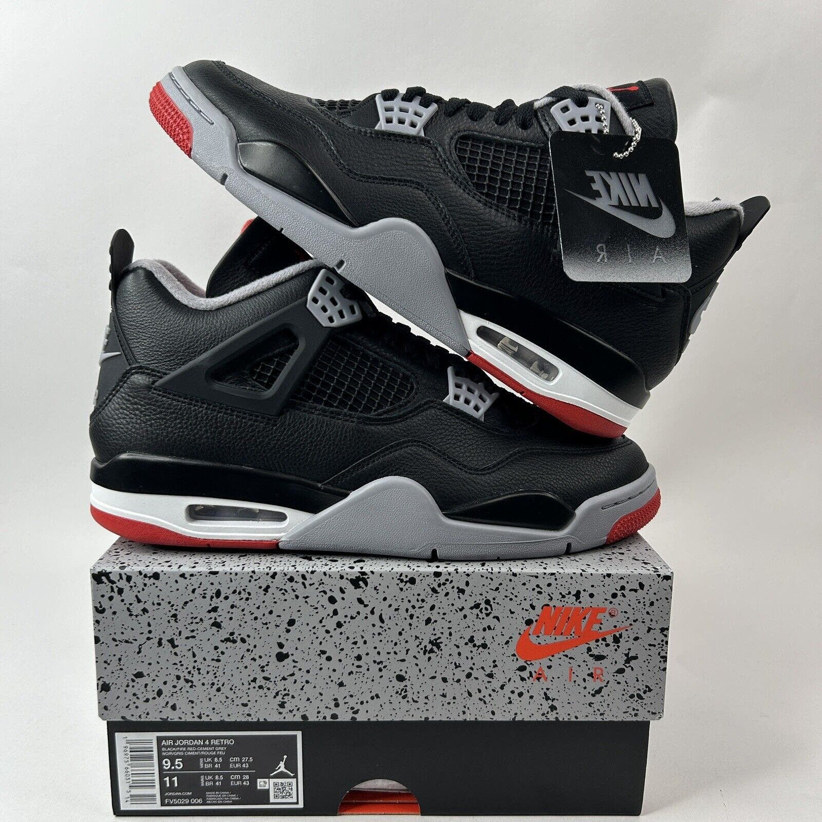 Nike Nike Air Jordan 4 Retro Reimagined “Bred” 2024 | Grailed