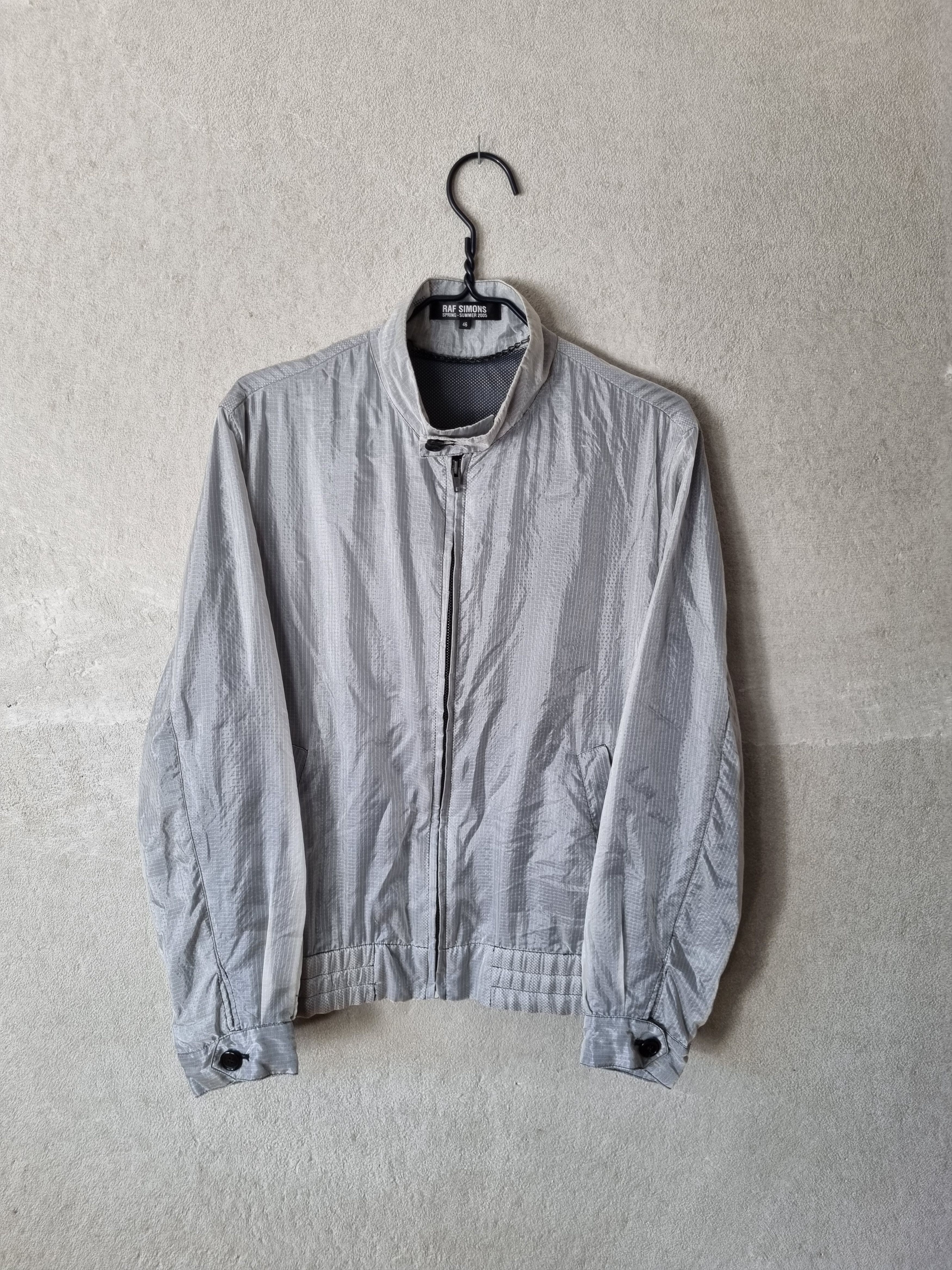 Raf Simons Raf Simons 2005 Ripstop and Mesh Harrington Jacket | Grailed