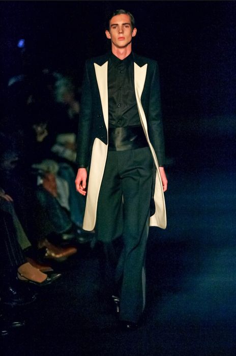 Dior Runway Dior homme AW06 “these grey days” long coat | Grailed