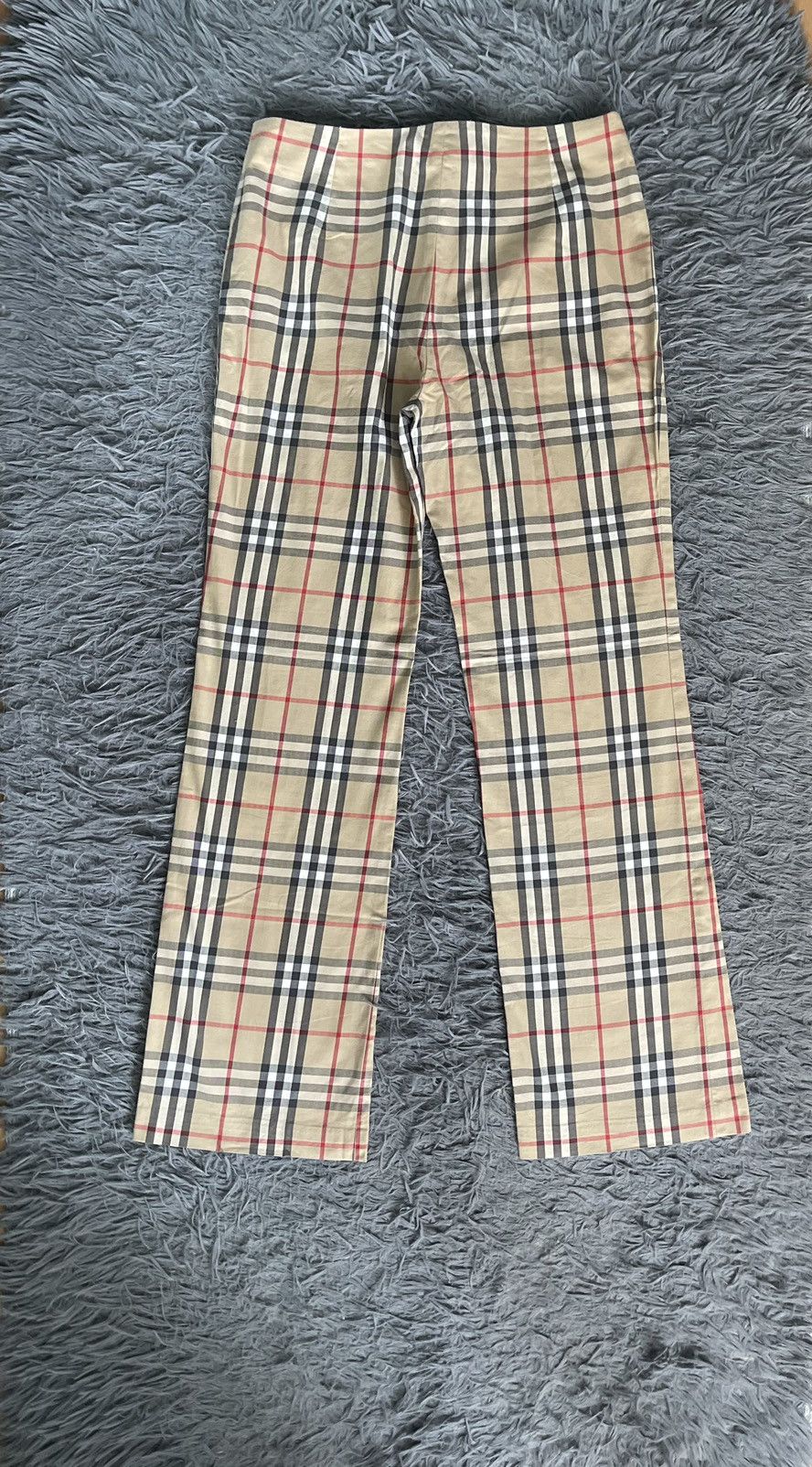 Avant Garde × Burberry × Luxury Burberry iconic nova check pants | Grailed