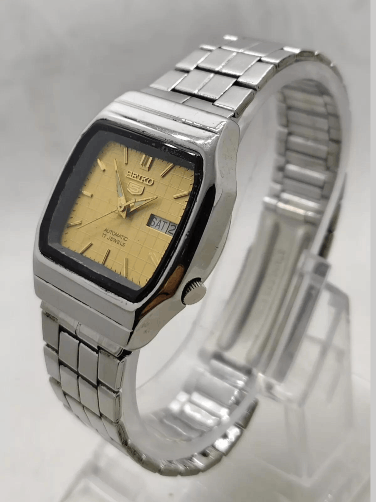 Vintage Seiko 5 Automatic Men's Watch Vintage Unique 80s Rare Watch ...