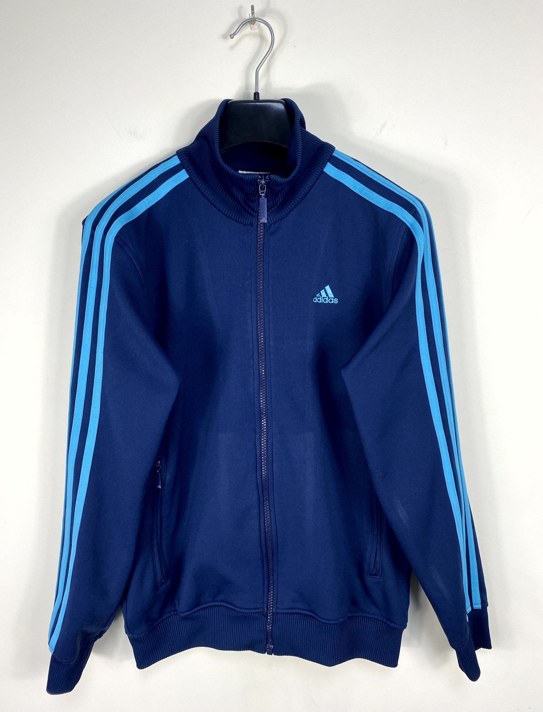 Adidas Adidas Firebird Full Zip Navy Blue Logo Track Top Jacket | Grailed