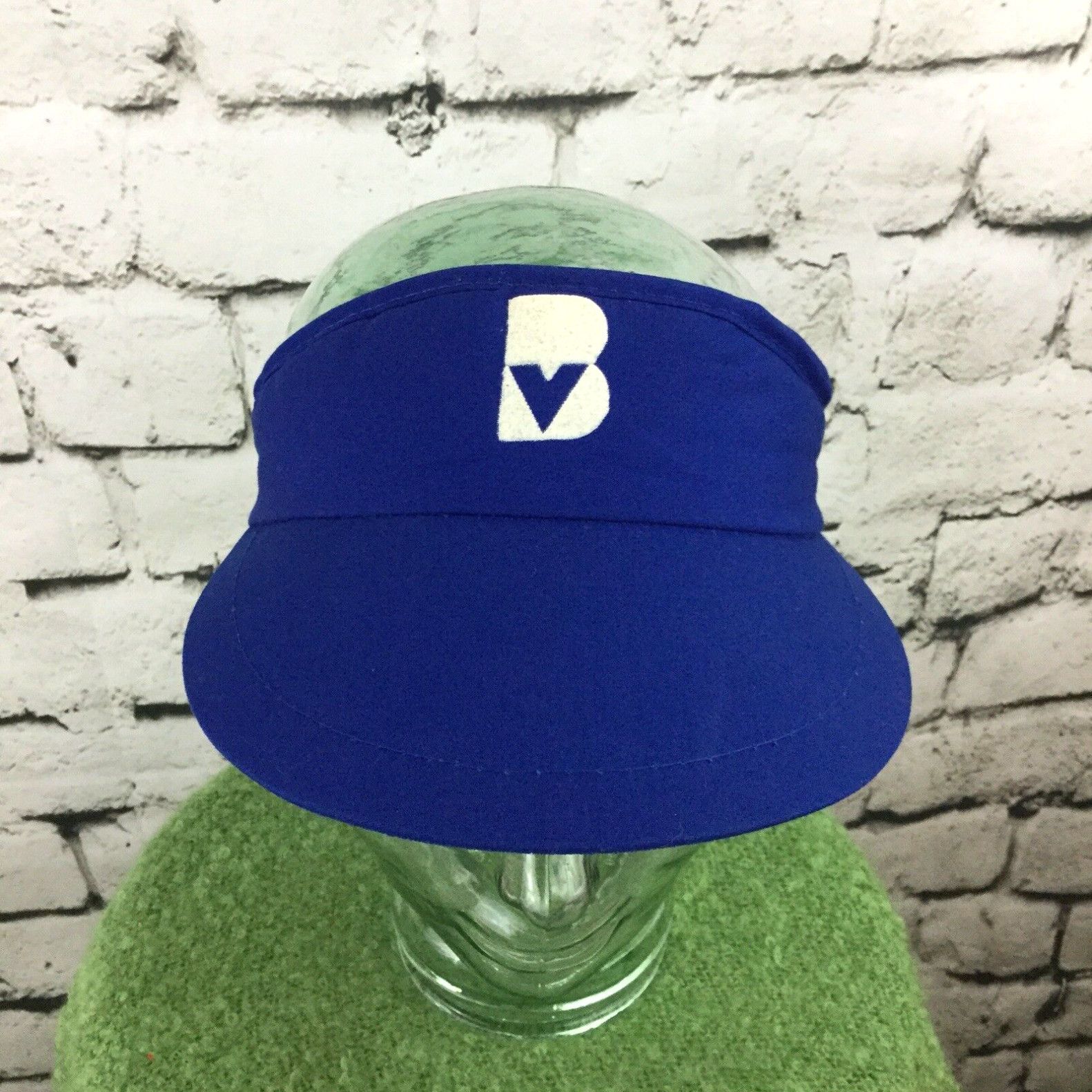 Vintage Burgerville Visor Employee Uniform Fast Food Advertising Blue ...