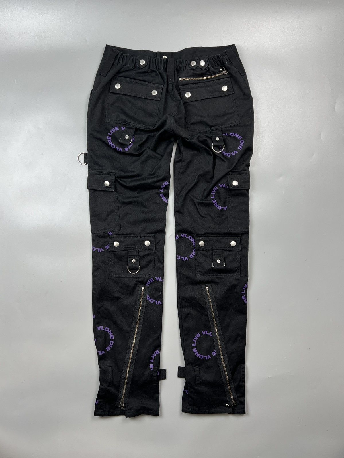 Vlone Die Vlone Live Vlone Bondage Cargo Pants (Y0574) | Grailed
