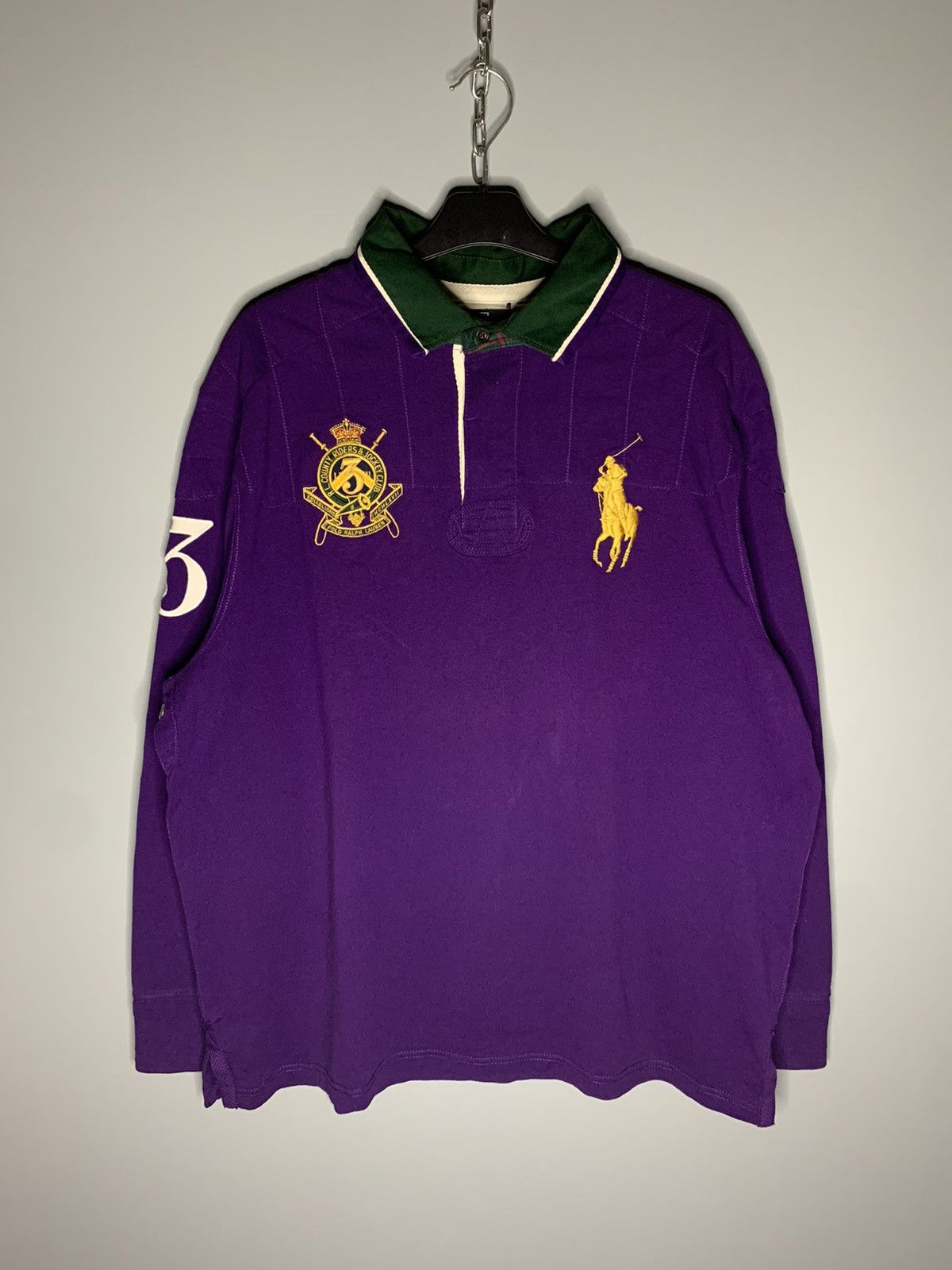 Polo Ralph Lauren × Rugby Ralph Lauren × Vintage Vintage Purple Polo ...