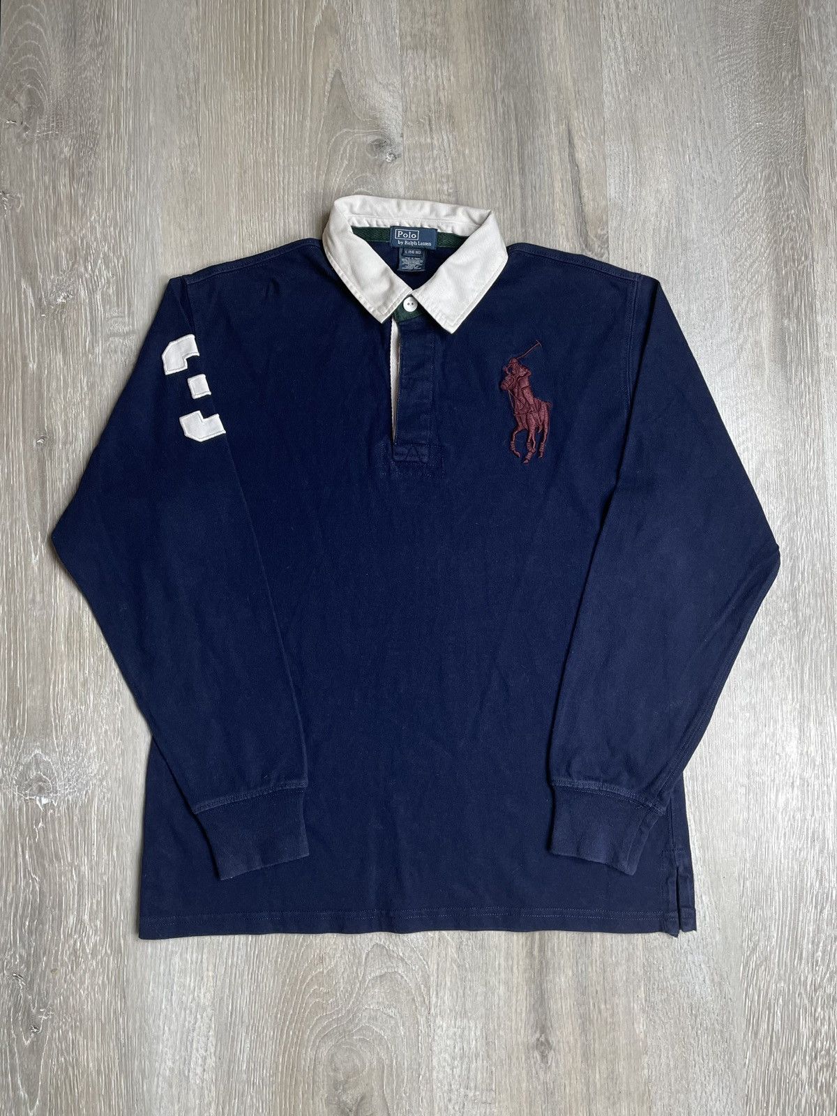 Polo Ralph Lauren × Ralph Lauren × Vintage VTG Women’s Polo Ralph Lauren Big Pony Logo Rugby ...