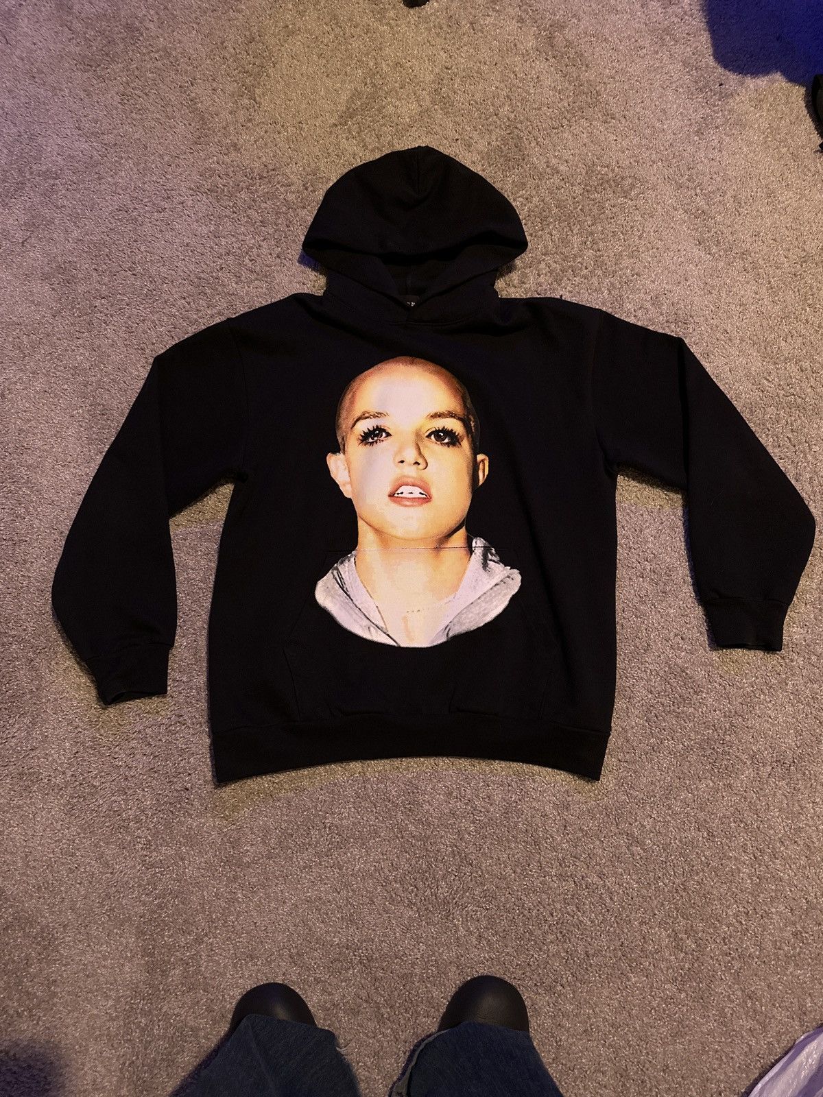 Marcel Zago marcel zago britney spears “cry” hoodie | Grailed