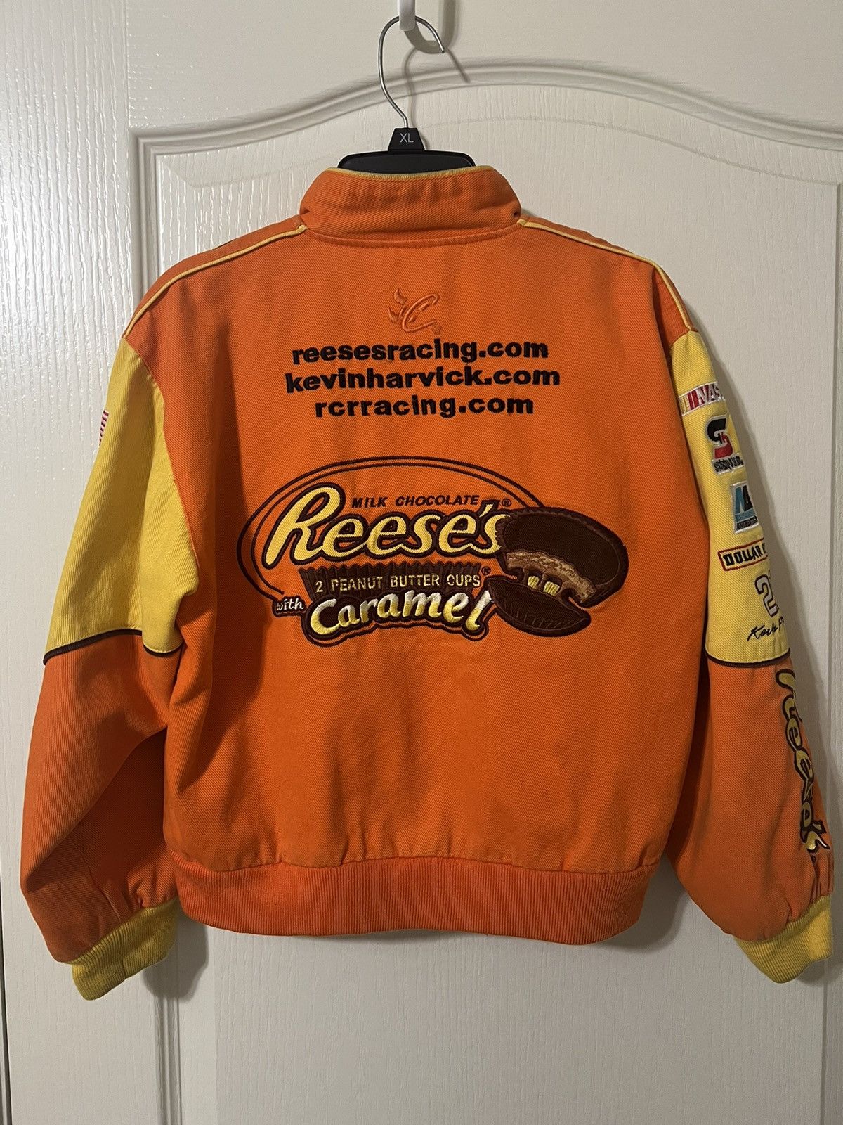 NASCAR × Streetwear × Vintage Reese’s Nascar jacket | Grailed